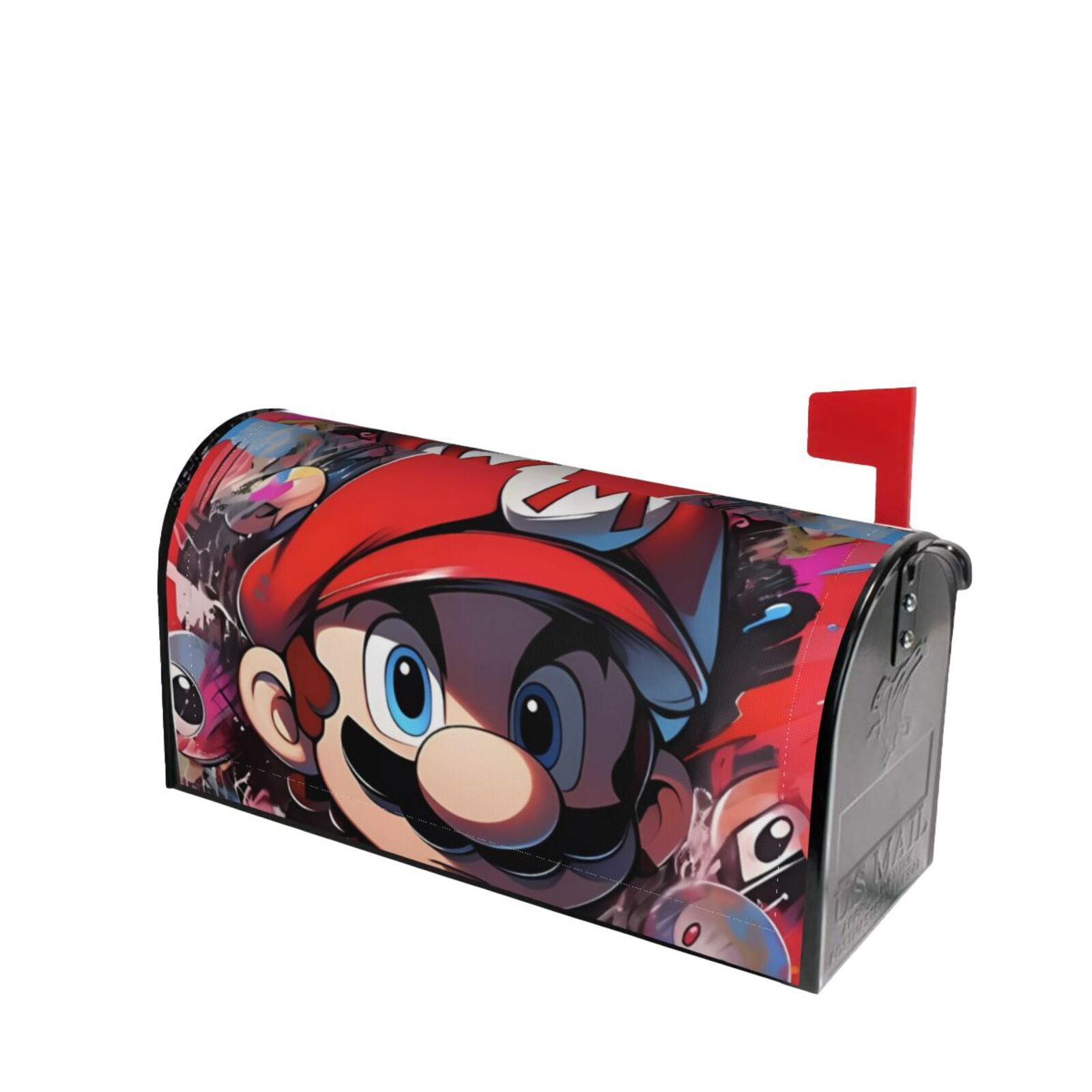 Lsque Mario Mailbox Cover Standard Size ,Magnetic Mailbox Covers Post ...