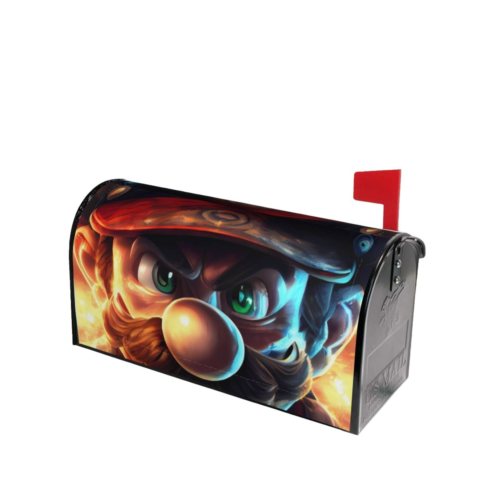 Lsque Mario Mailbox Cover Standard Size ,Magnetic Mailbox Covers Post ...
