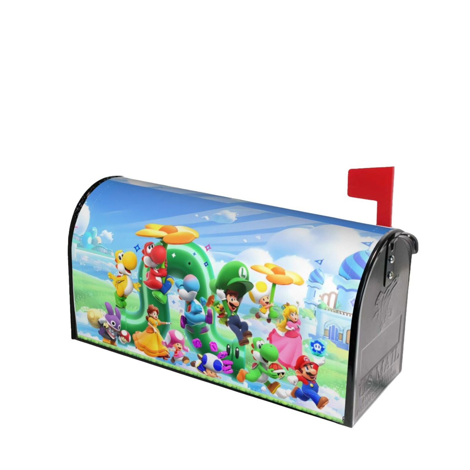 Lsque Mario Mailbox Cover Standard Size ,Magnetic Mailbox Covers Post ...