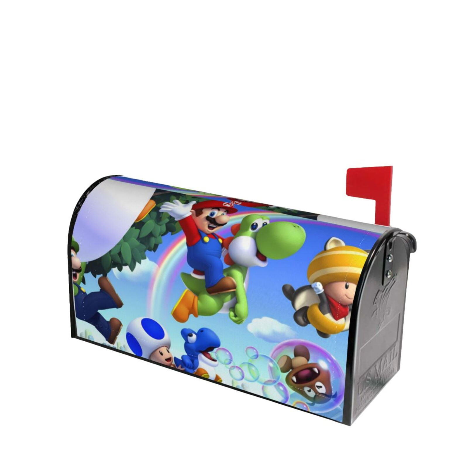 Lsque Mario Mailbox Cover Standard Size ,Magnetic Mailbox Covers Post ...