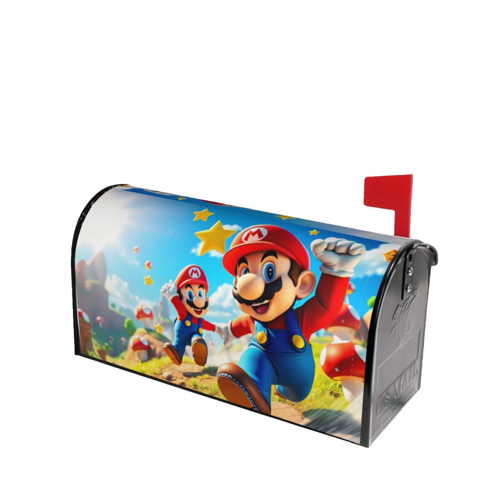 Lsque Mario Mailbox Cover Standard Size ,Magnetic Mailbox Covers Post ...