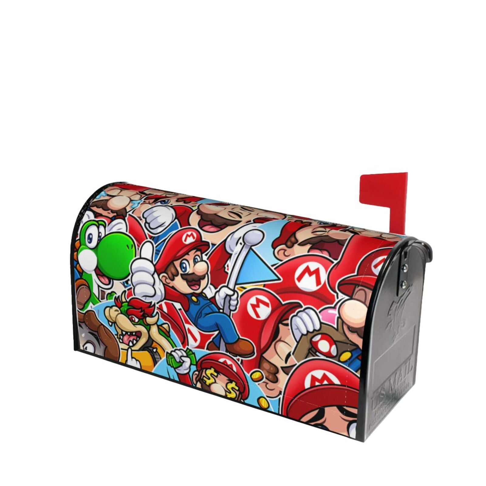 Lsque Mario Mailbox Cover Standard Size ,Magnetic Mailbox Covers Post ...