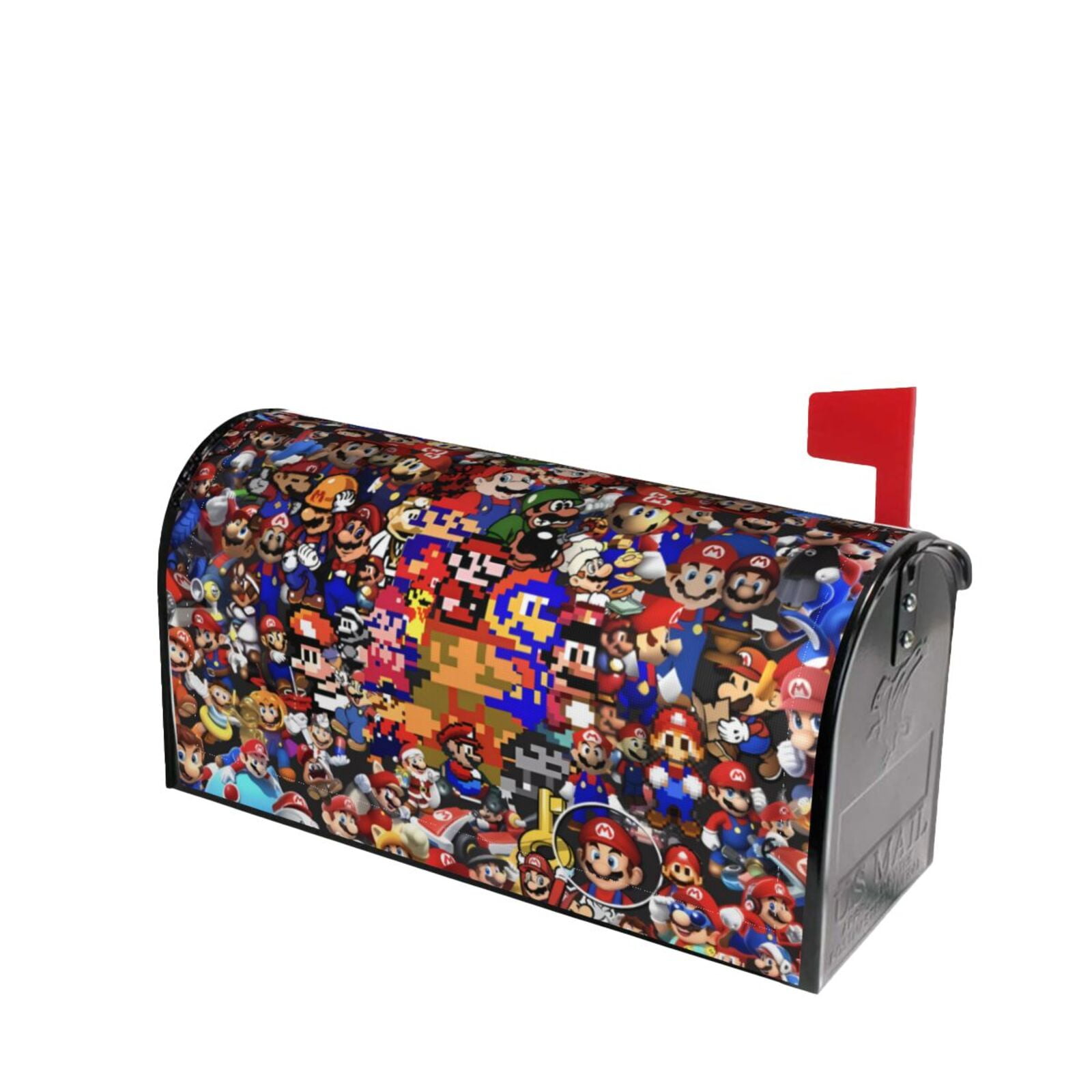 Lsque Mario Mailbox Cover Standard Size ,Magnetic Mailbox Covers Post ...