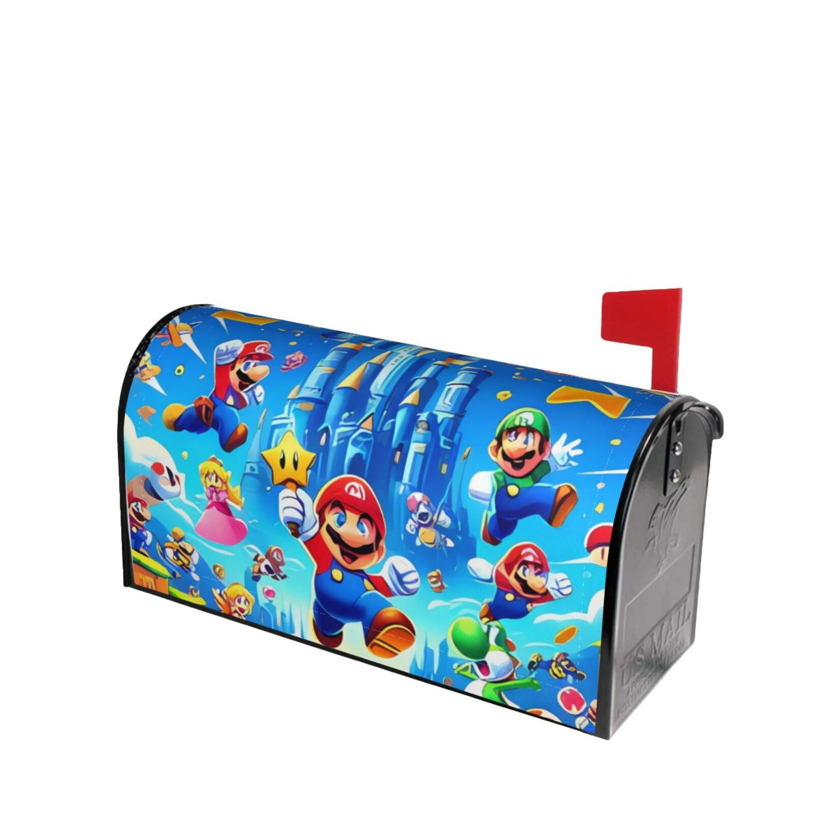 Lsque Mario Mailbox Cover Standard Size ,Magnetic Mailbox Covers Post ...