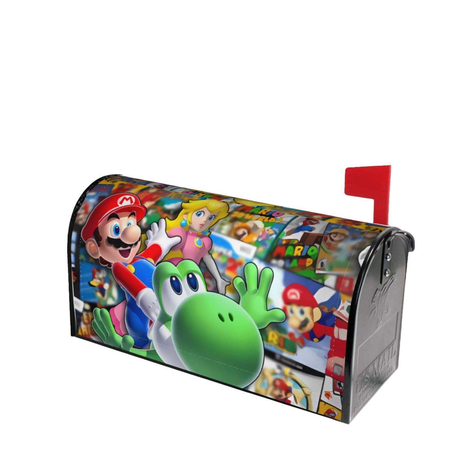 Lsque Mario Mailbox Cover Standard Size ,Magnetic Mailbox Covers Post ...