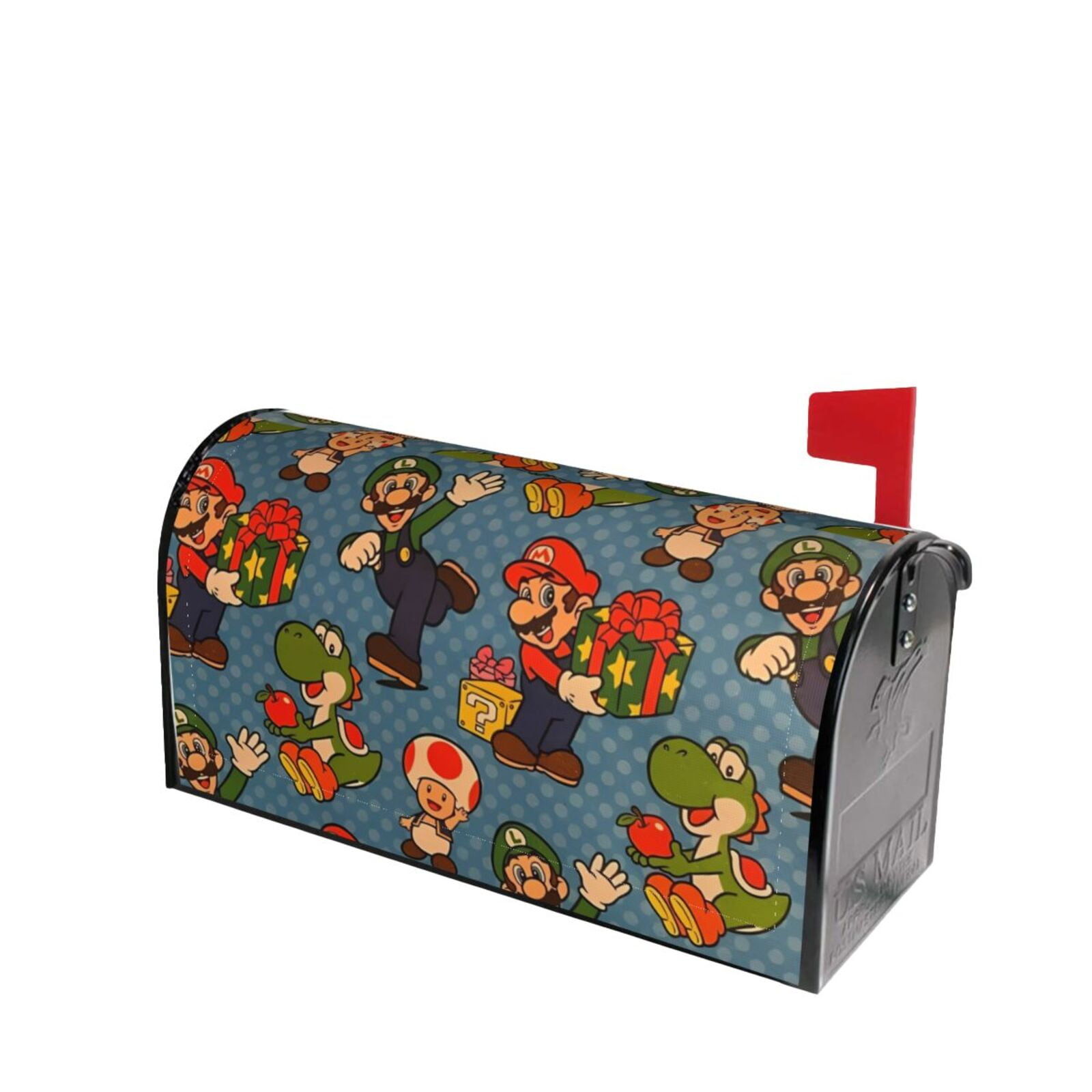 Lsque Mario Mailbox Cover Standard Size ,Magnetic Mailbox Covers Post ...