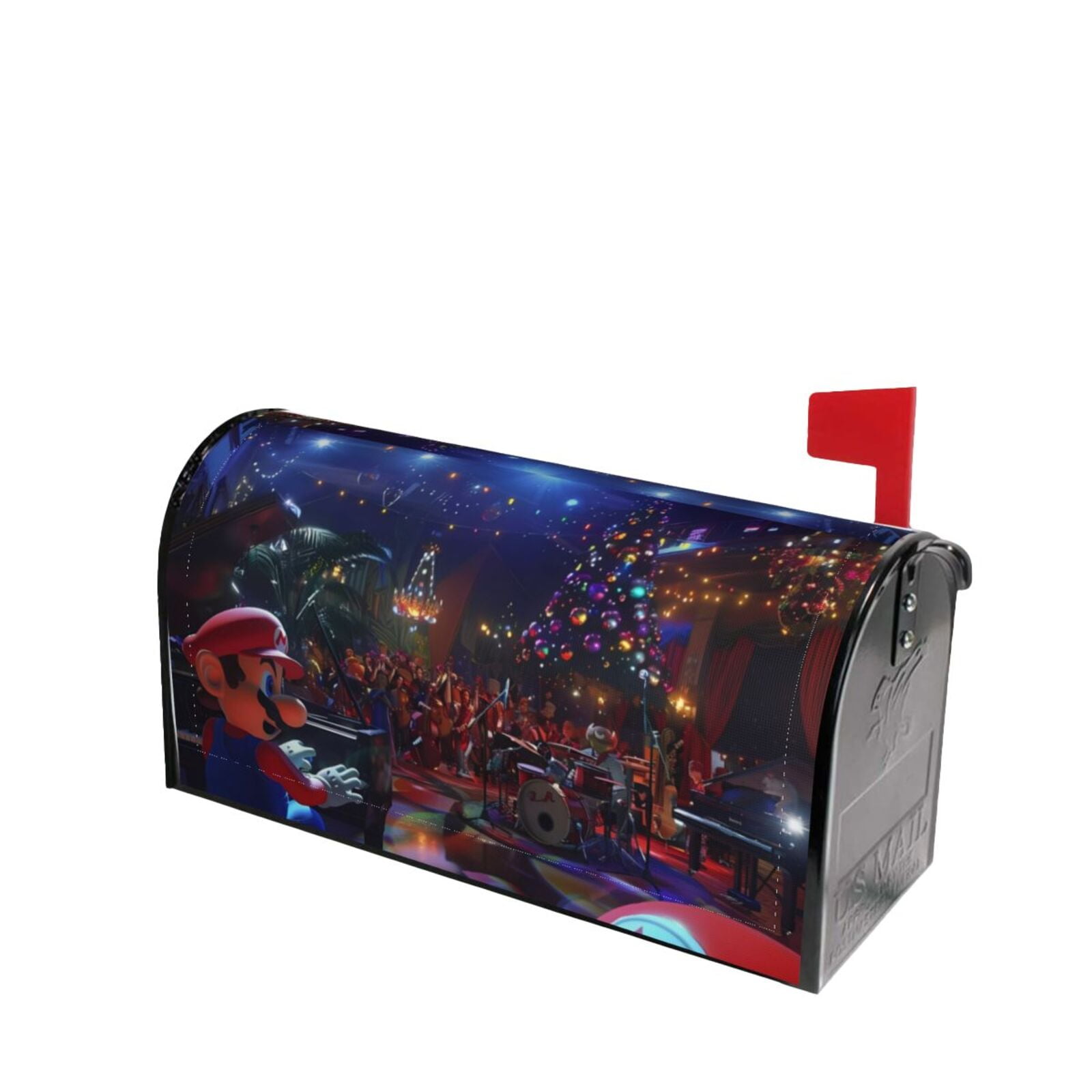 Lsque Mario Mailbox Cover Standard Size ,Magnetic Mailbox Covers Post ...