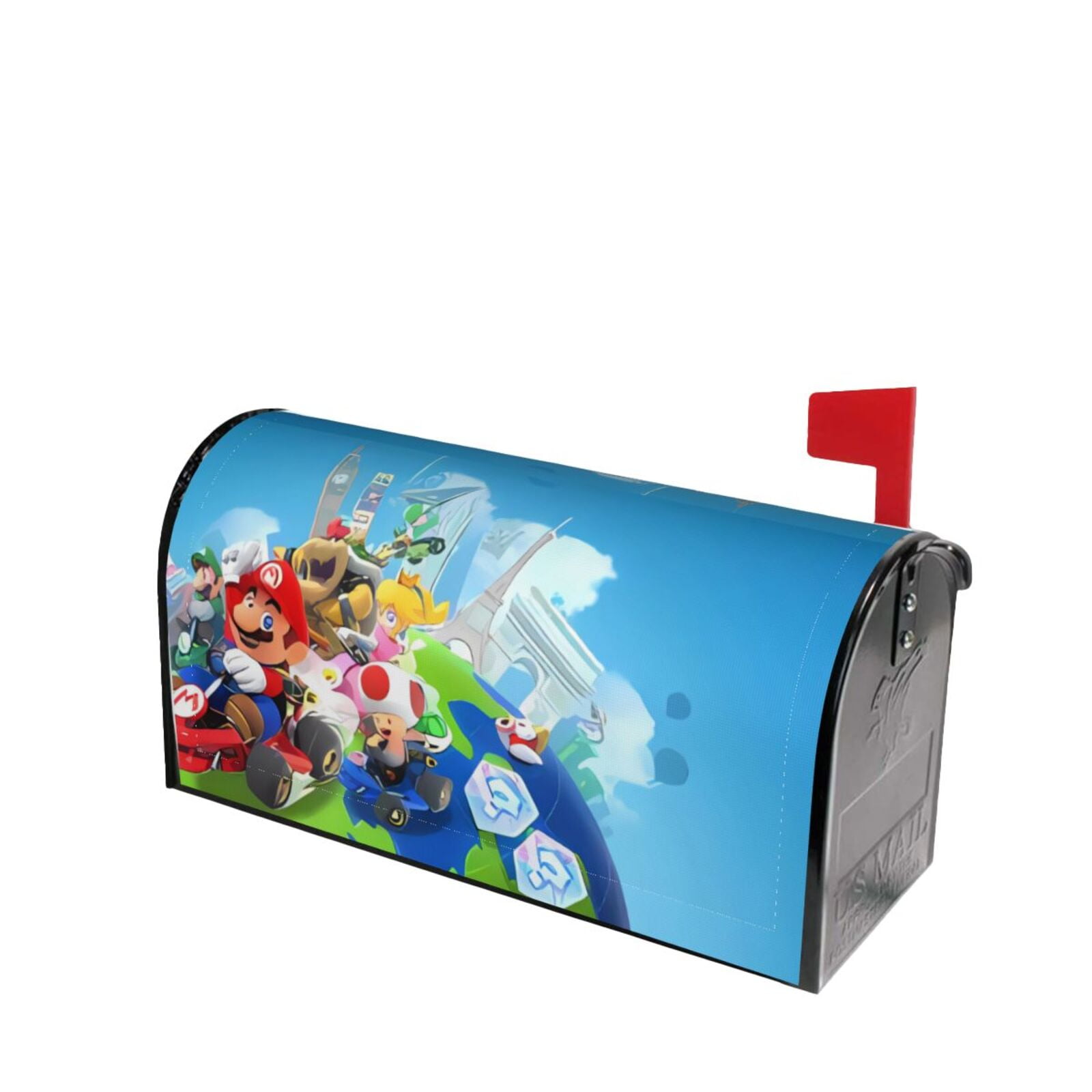 Lsque Mario Mailbox Cover Standard Size ,Magnetic Mailbox Covers Post ...