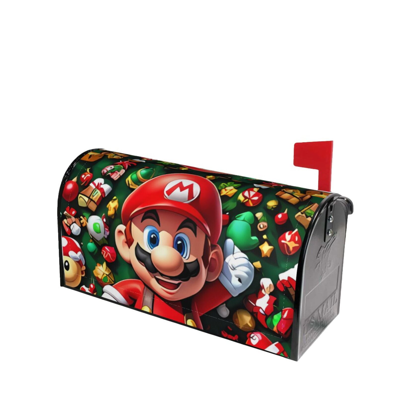 Lsque Mario Mailbox Cover Standard Size ,Magnetic Mailbox Covers Post ...