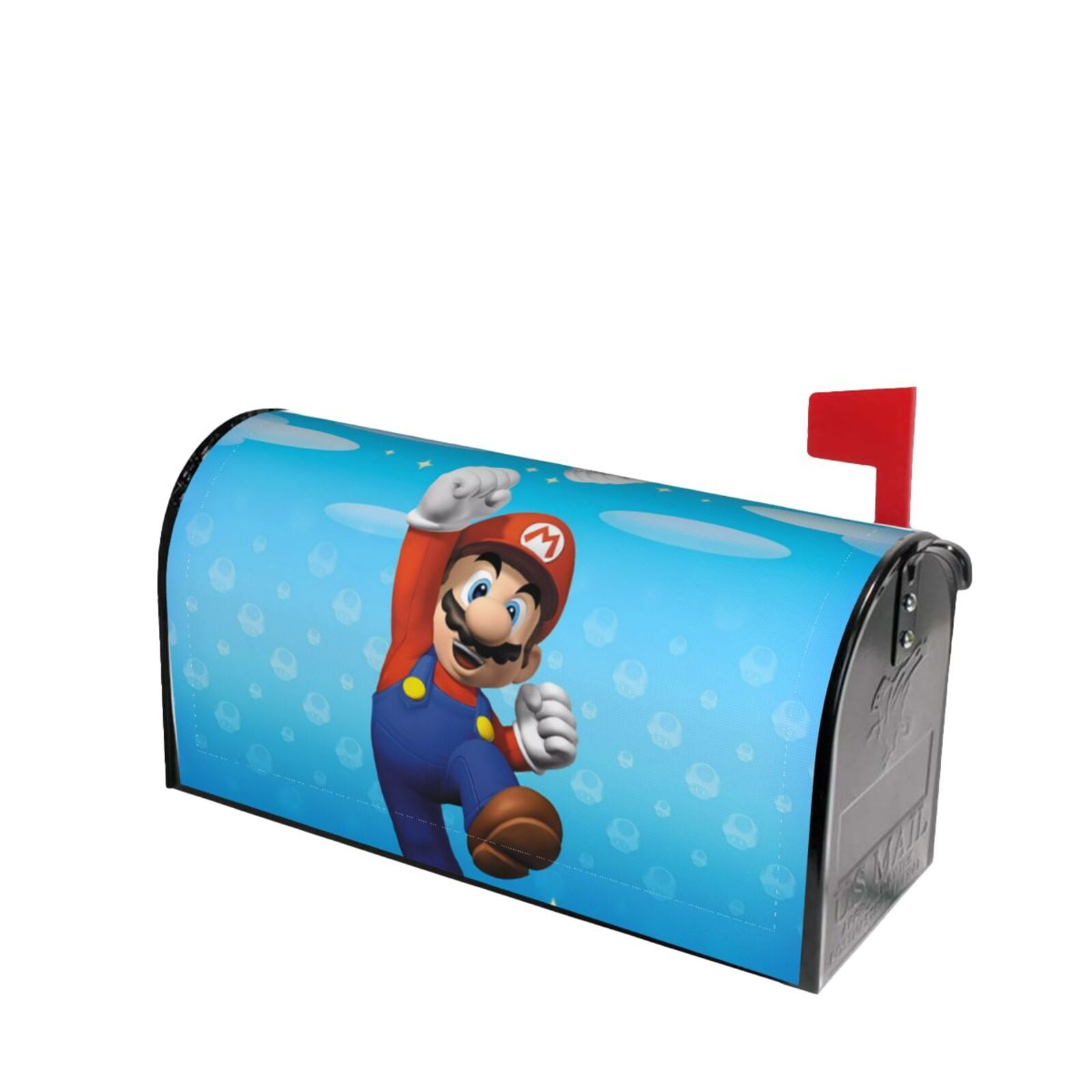 Lsque Mario Mailbox Cover Standard Size ,Magnetic Mailbox Covers Post ...