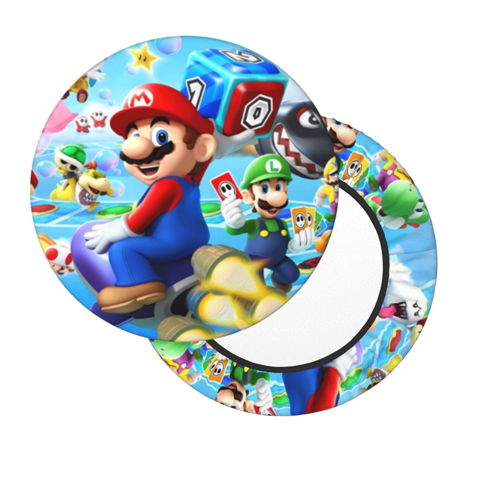 Lsque Mario Round Bar chair cushion covers Velvet Fabric Premium ...