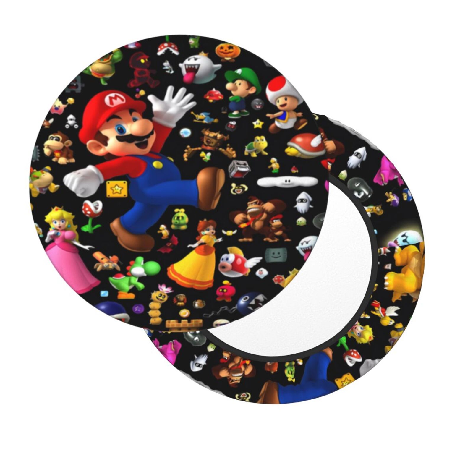 Lsque Mario Round Bar chair cushion covers Velvet Fabric Premium ...