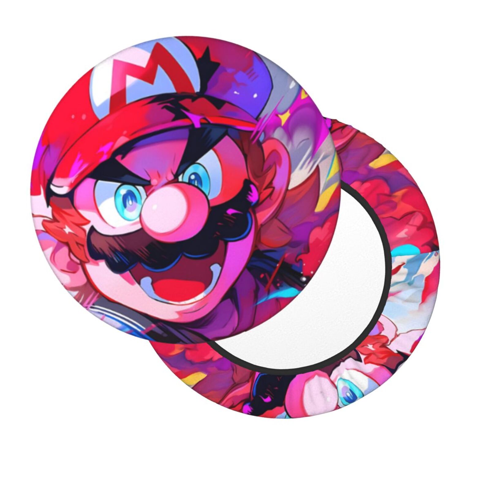 Lsque Mario Round Bar chair cushion covers Velvet Fabric Premium ...