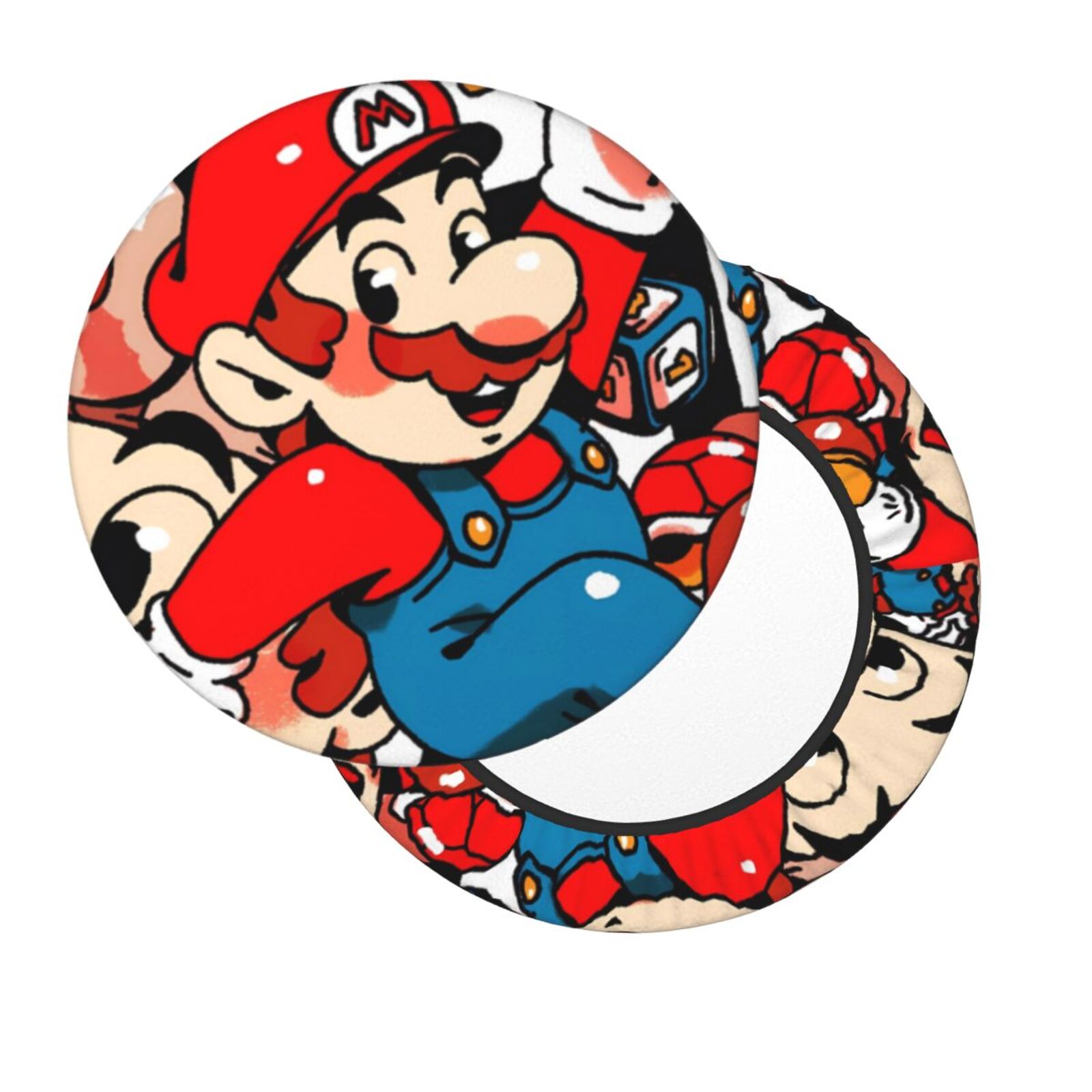 Lsque Mario Round Bar chair cushion covers Velvet Fabric Premium ...