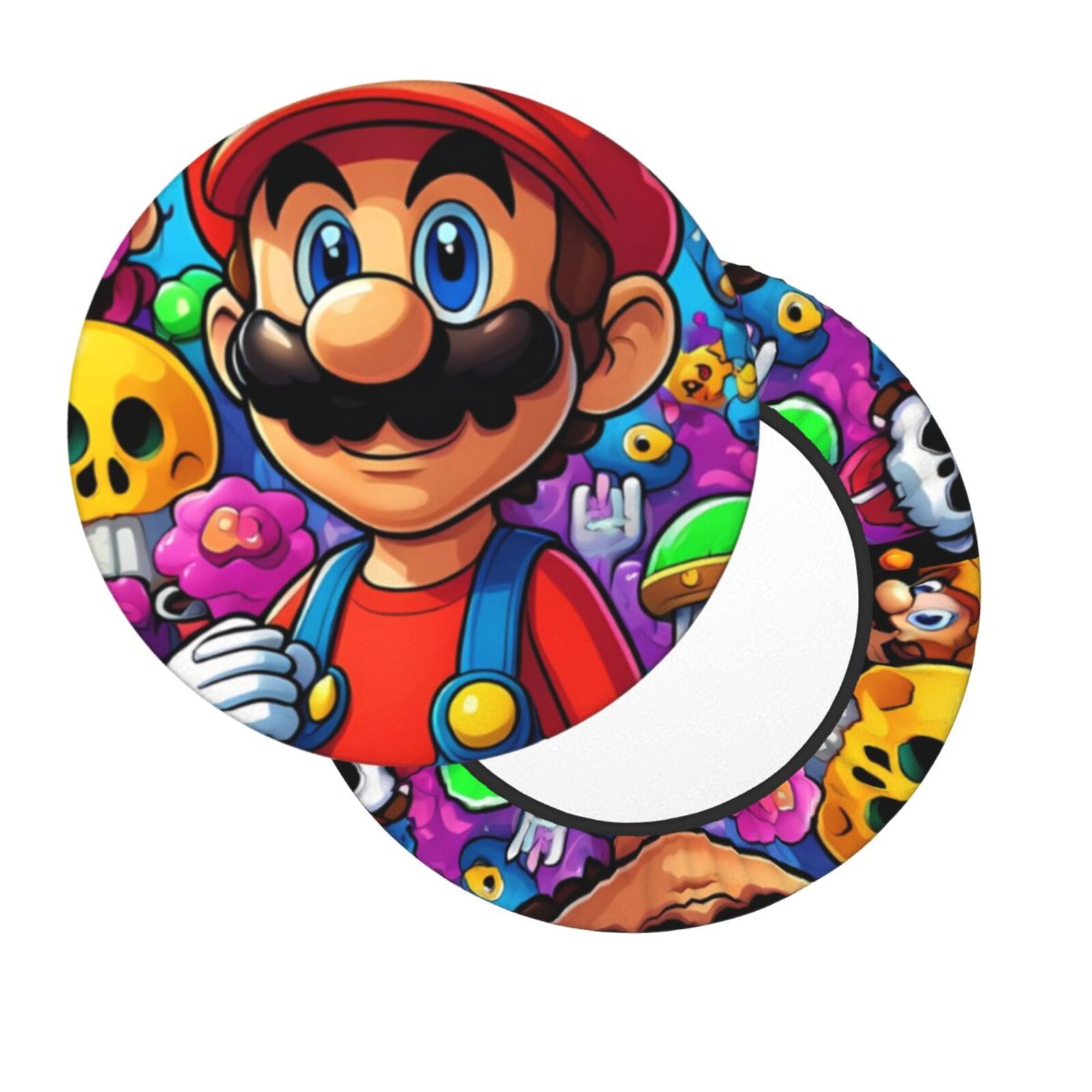 Lsque Mario Round Bar chair cushion covers Velvet Fabric Premium ...