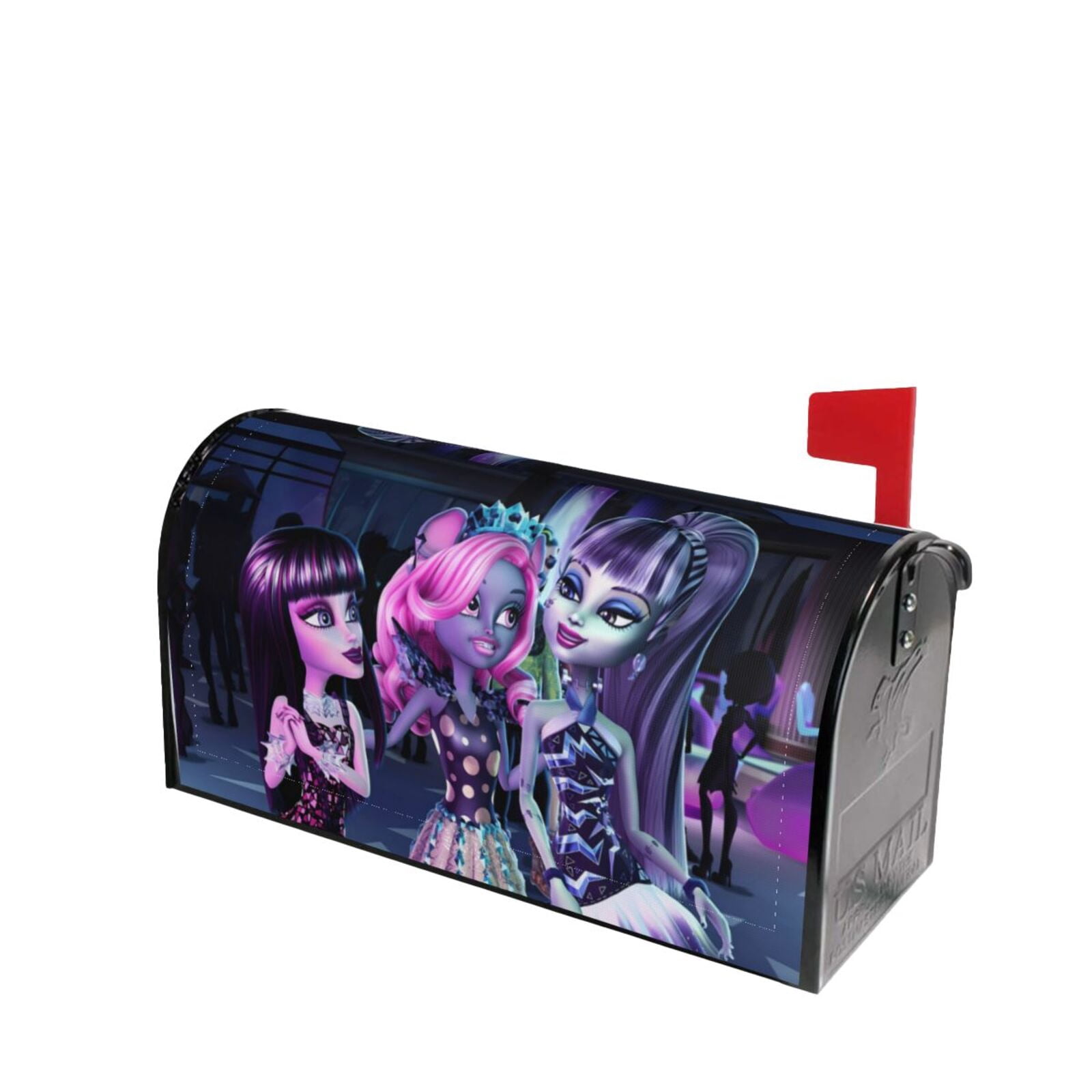 Lsque Monster High Mailbox Cover Standard Size ,Magnetic Mailbox Covers ...