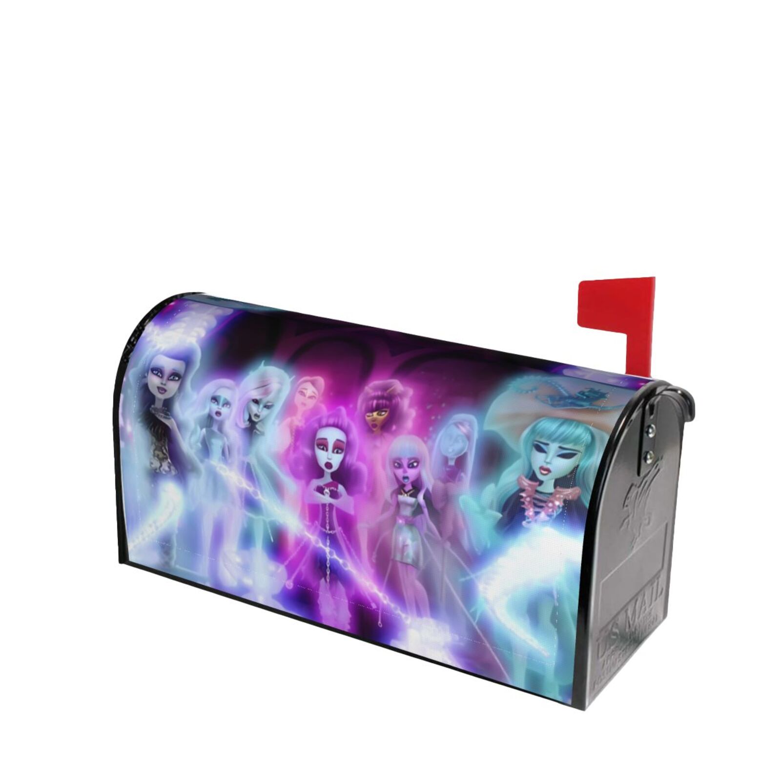 Lsque Monster High Mailbox Cover Standard Size ,Magnetic Mailbox Covers ...