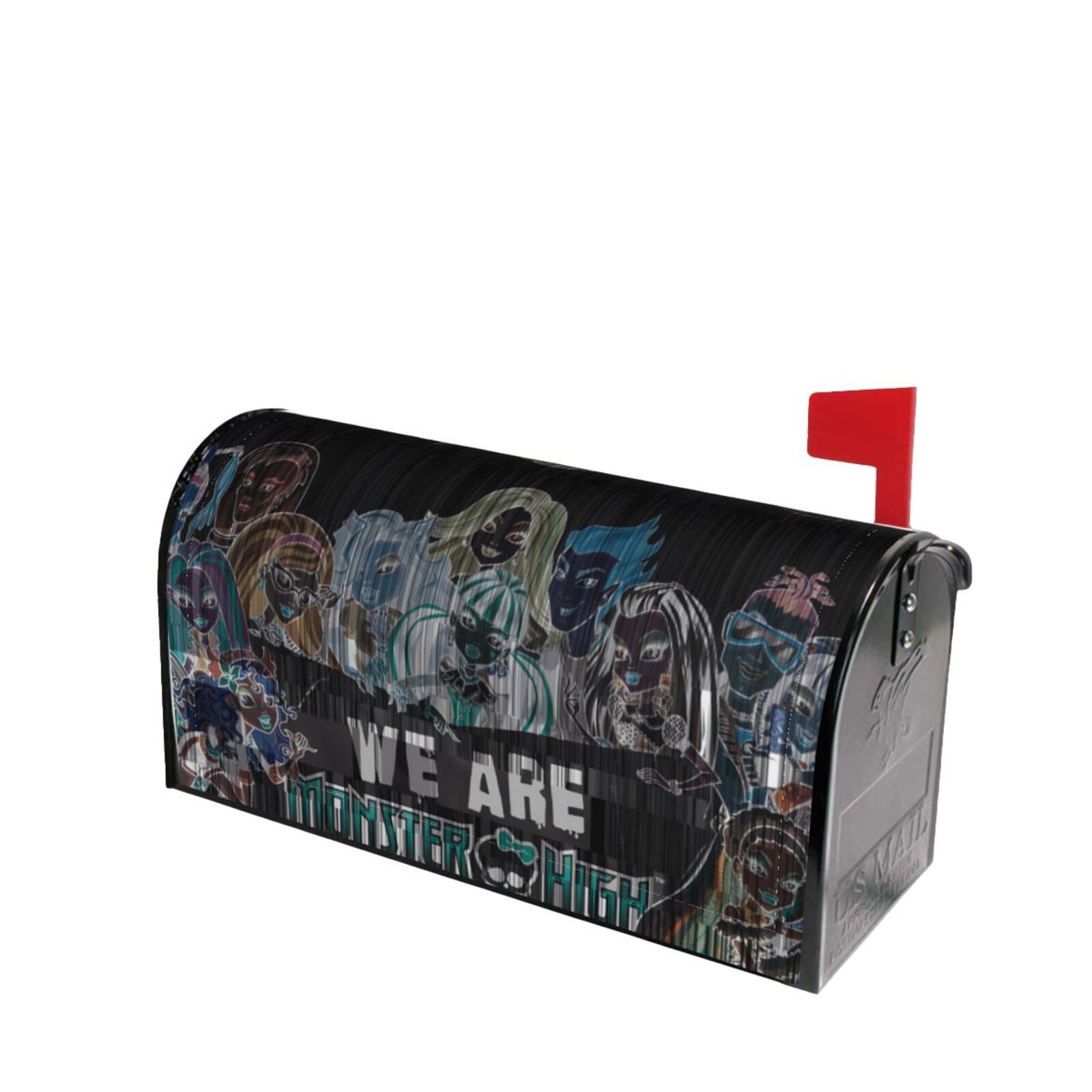 Lsque Monster High Mailbox Cover Standard Size ,Magnetic Mailbox Covers ...