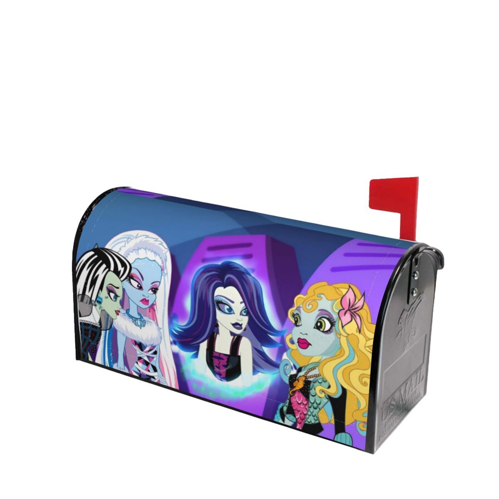 Lsque Monster High Mailbox Cover Standard Size ,Magnetic Mailbox Covers ...