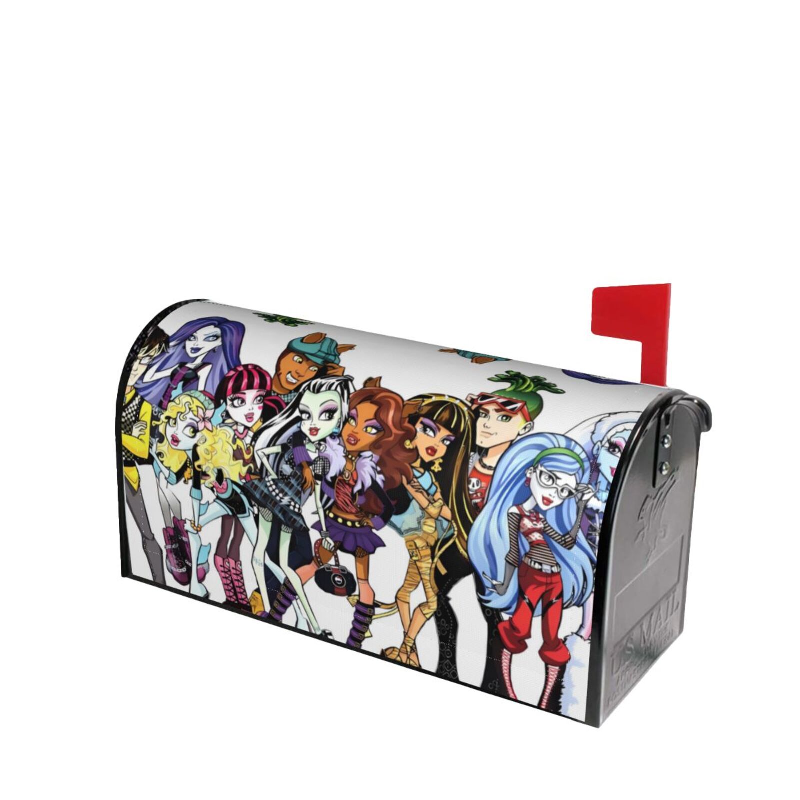 Lsque Monster High Mailbox Cover Standard Size ,Magnetic Mailbox Covers ...