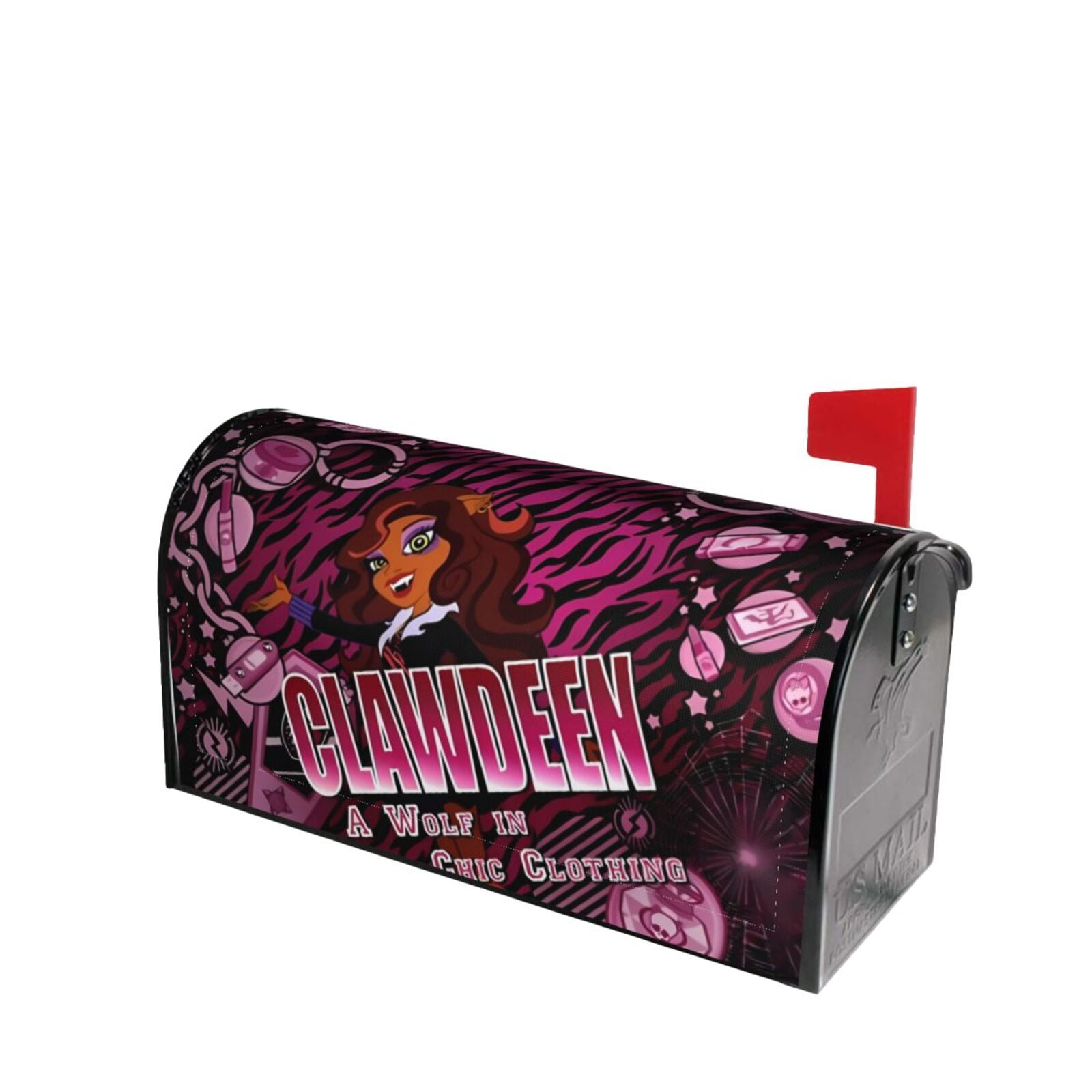 Lsque Monster High Mailbox Cover Standard Size ,Magnetic Mailbox Covers ...