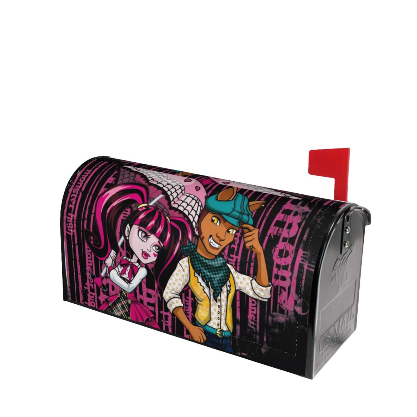 Lsque Monster High Mailbox Cover Standard Size ,Magnetic Mailbox Covers ...