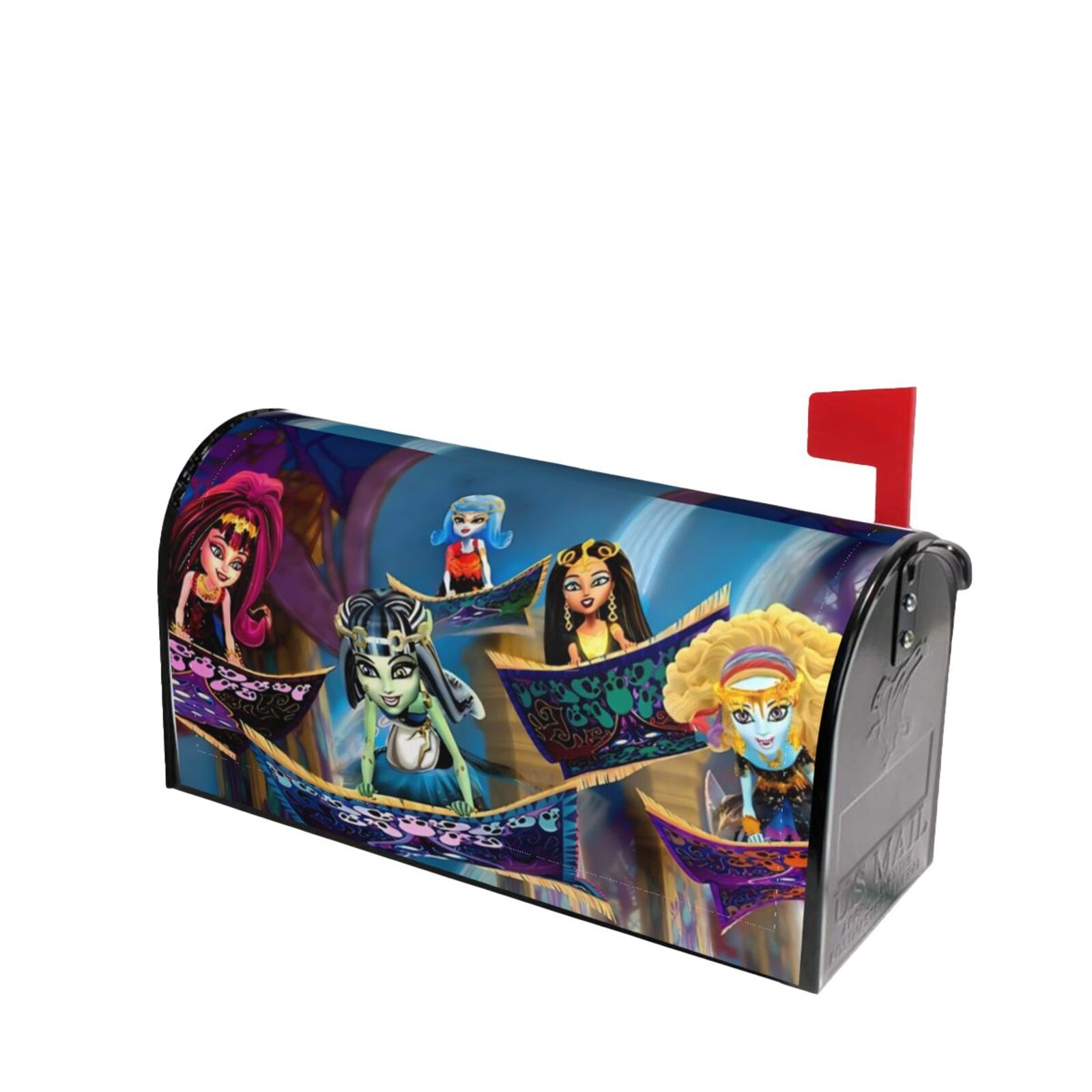Lsque Monster High Mailbox Cover Standard Size ,Magnetic Mailbox Covers ...