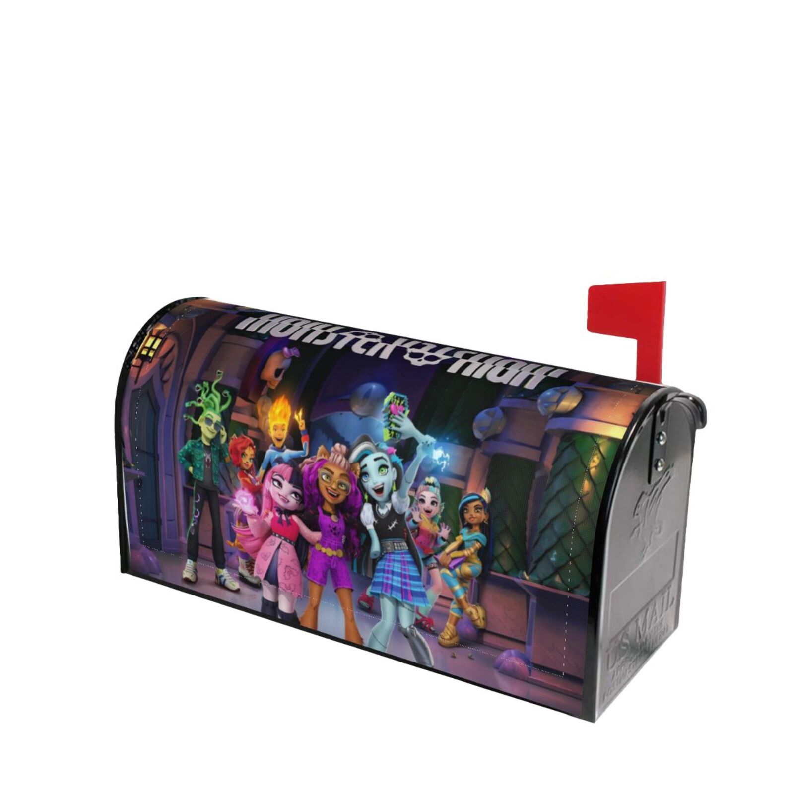 Lsque Monster High Mailbox Cover Standard Size ,Magnetic Mailbox Covers ...