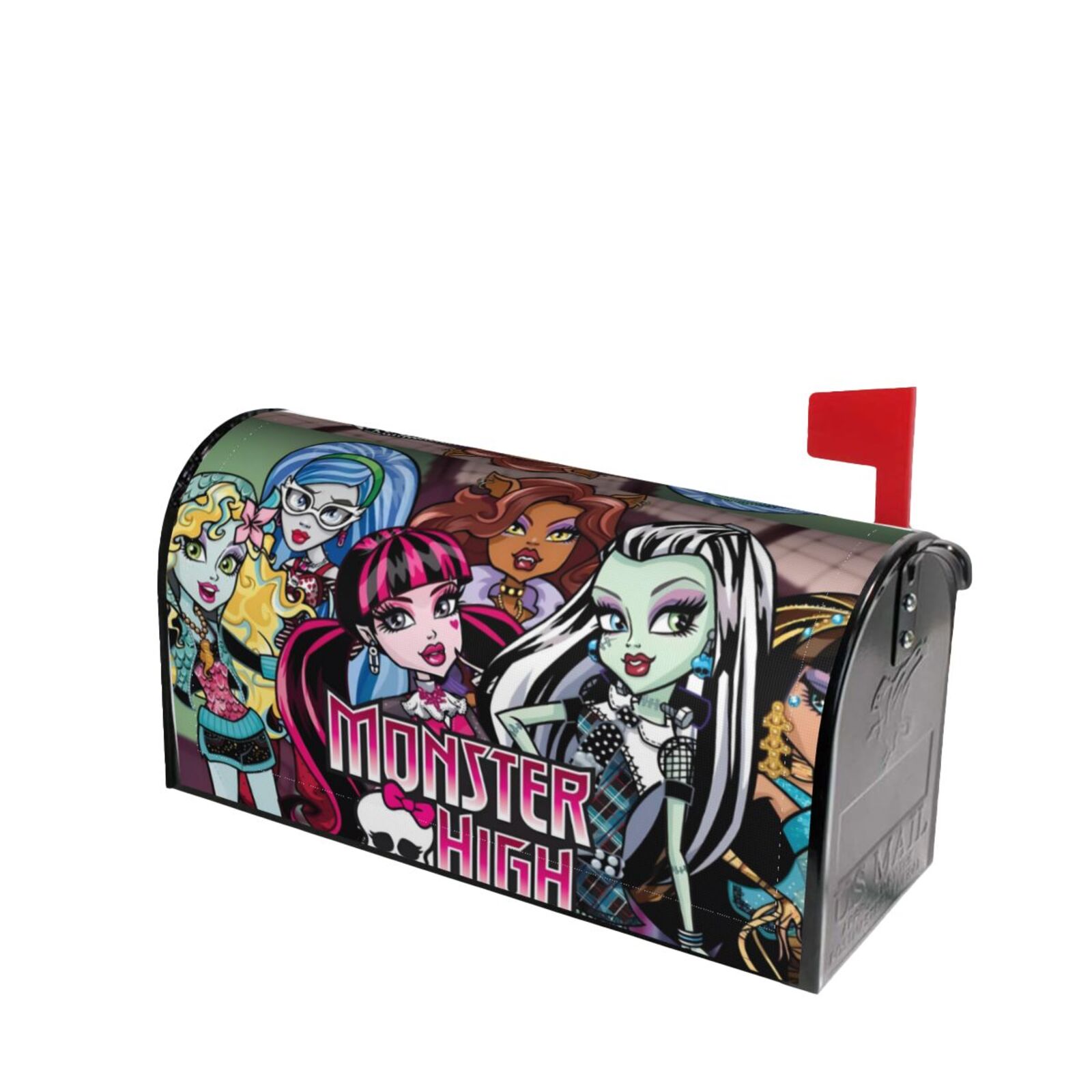 Lsque Monster High Mailbox Cover Standard Size ,Magnetic Mailbox Covers ...