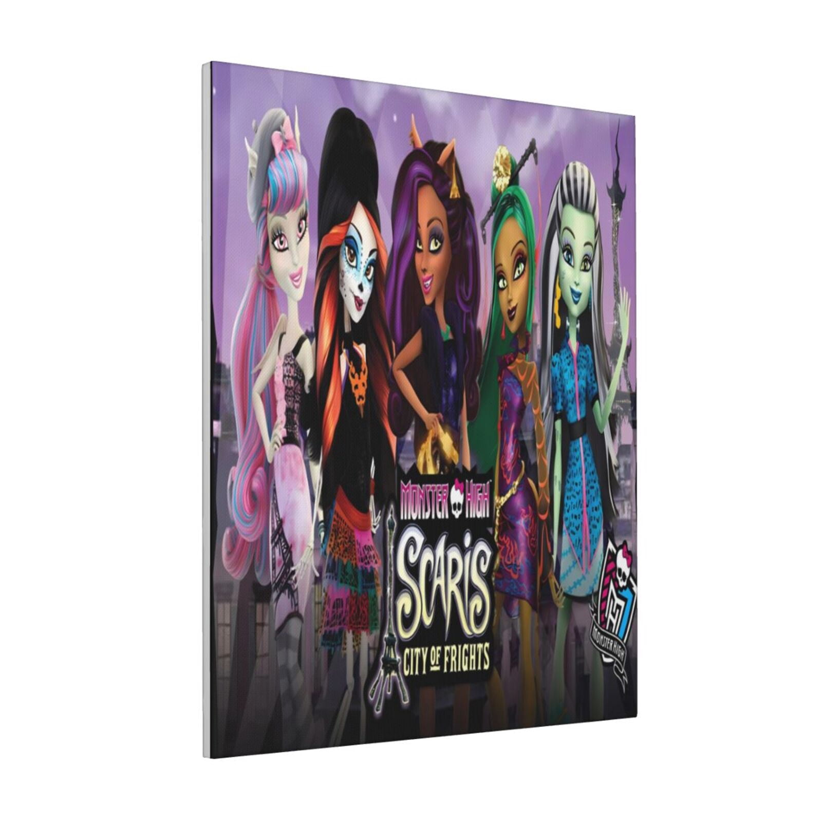Lsque Monster High Pattern Decorative Picture – Unique Modern Wall Art ...