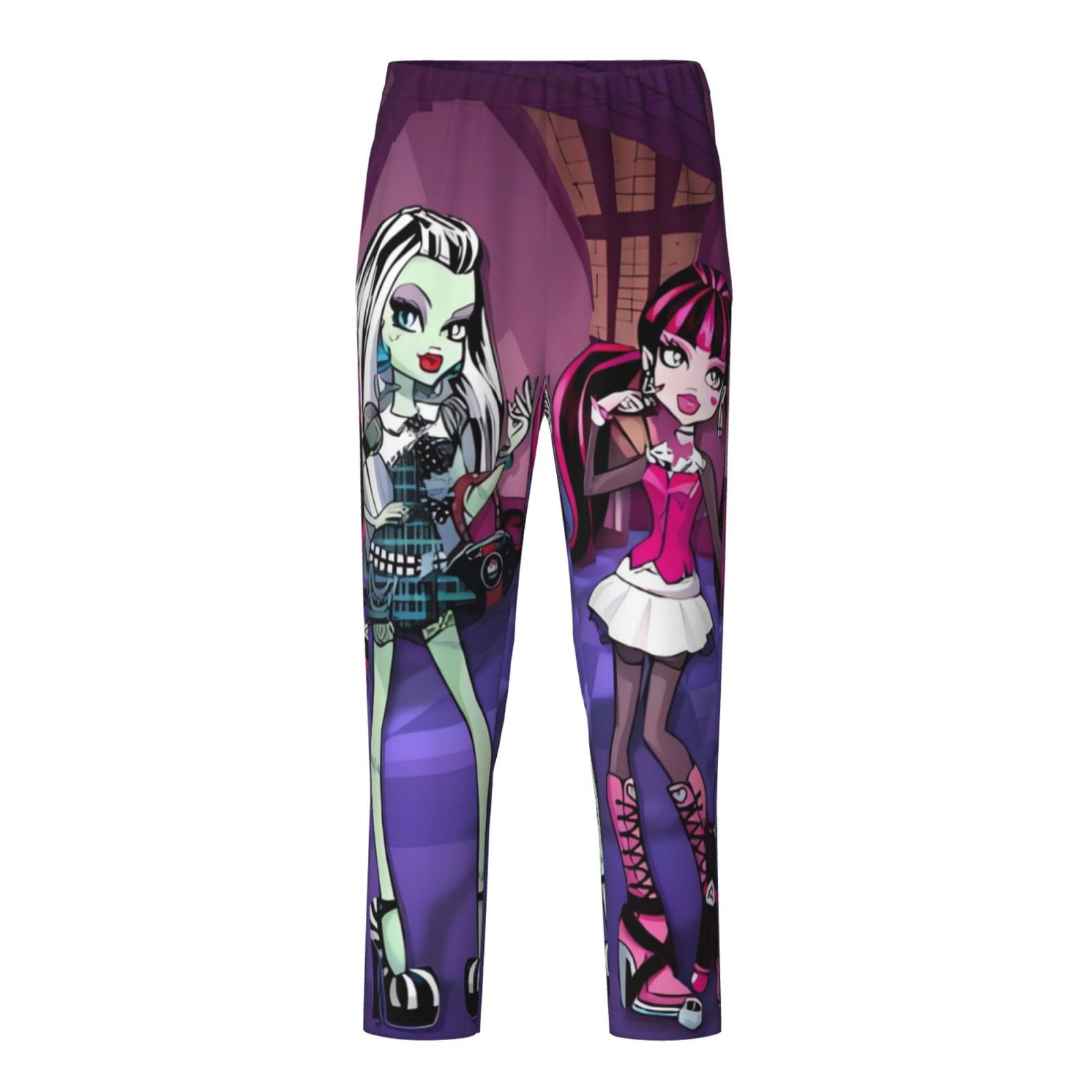 Lsque Monster High Print Teenagers' Pajama Pants, Ultra Lightweight PJs ...