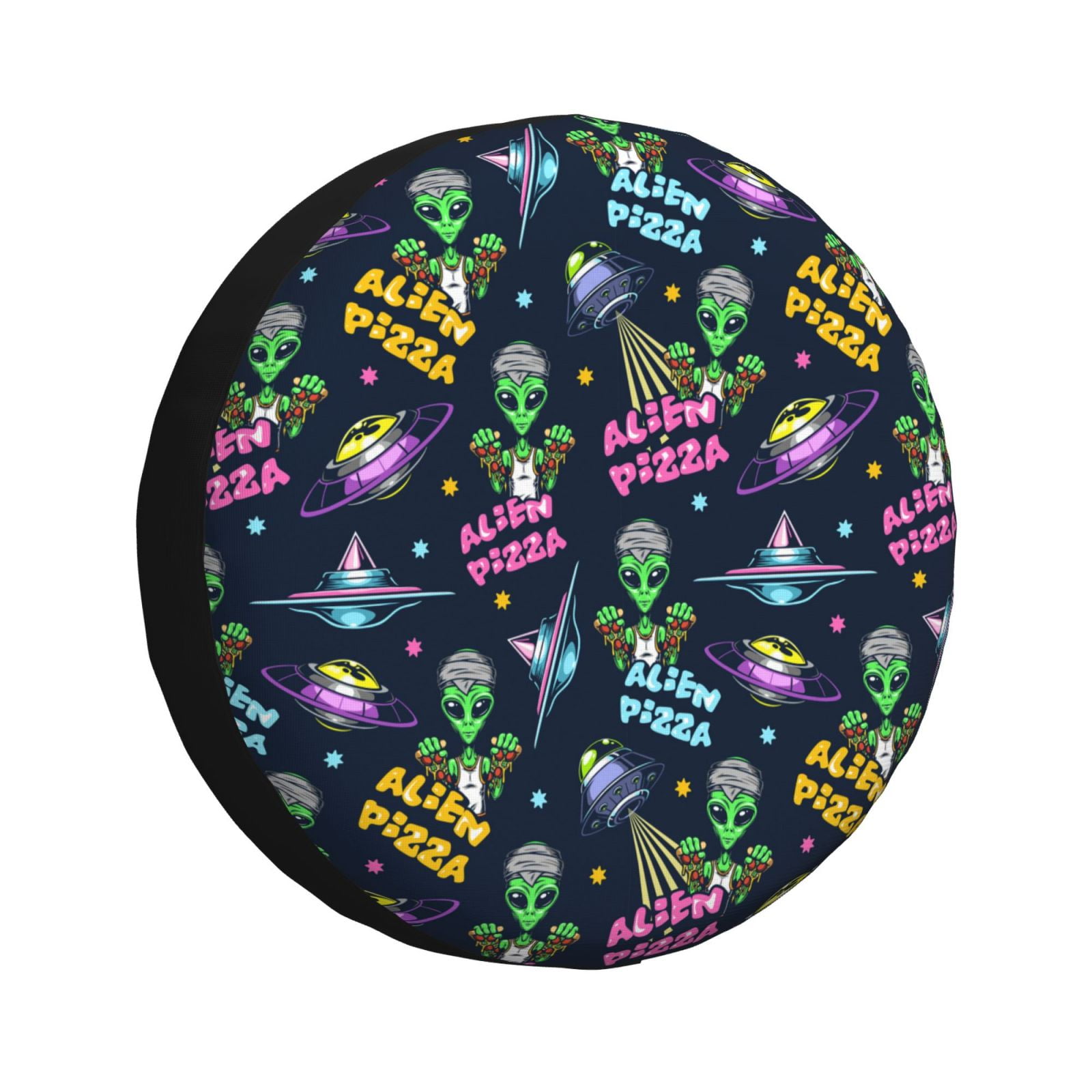 Lsque Monster Pizza Pattern Tire Covers - Tough Tire Wheel Protector ...