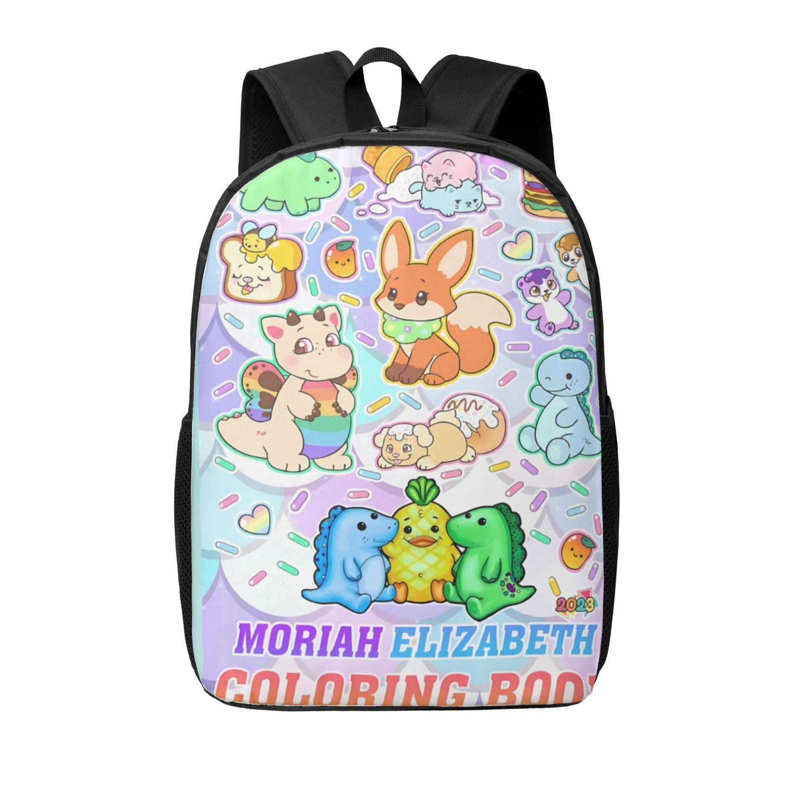 Lsque Moriah Elizabeth Print 17in Student Backpack - School, Travel, Work Bookbag -Laptop ...
