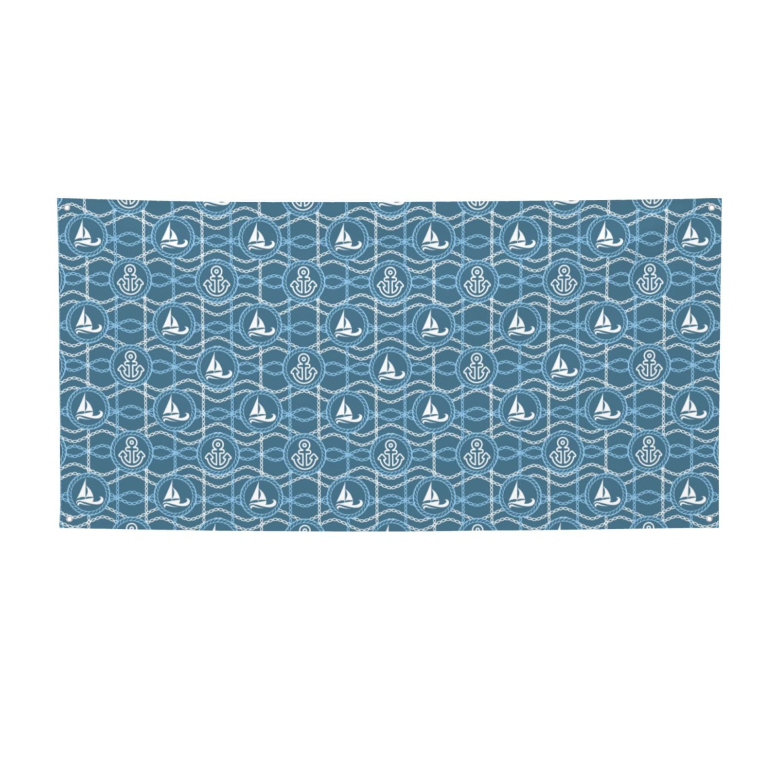 Lsque Nautical Pattern Party Banner, Festive Banner , Holiday ...