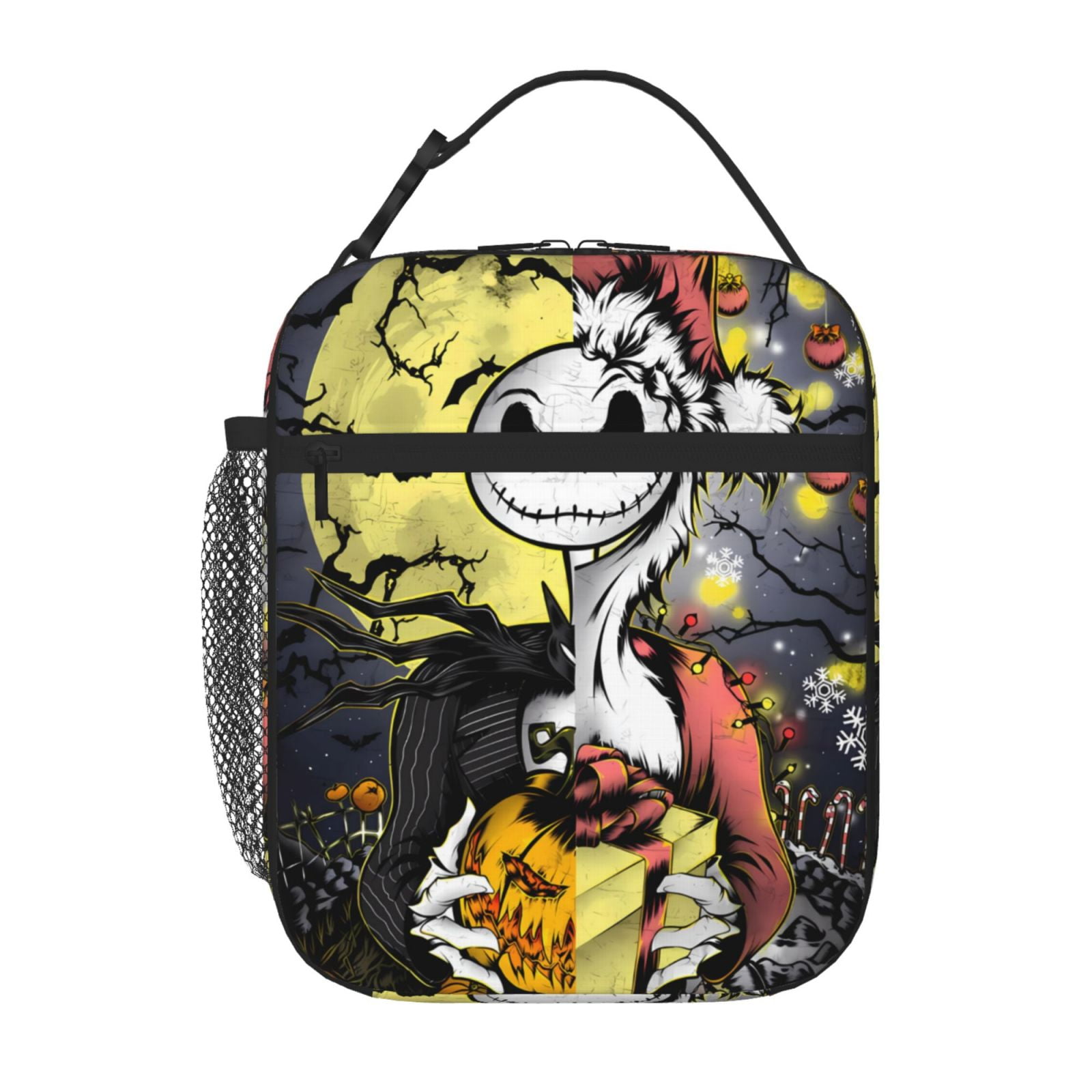 Lsque The Nightmare Before Christmas Pattern Insulated Lunch Bag ...