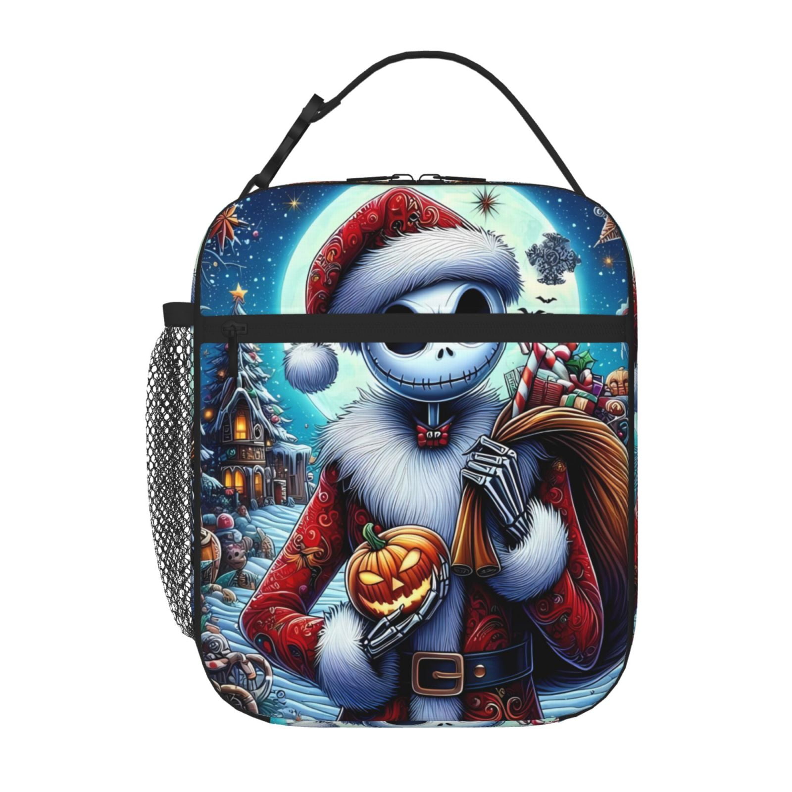 Lsque The Nightmare Before Christmas Pattern Insulated Lunch Bag ...
