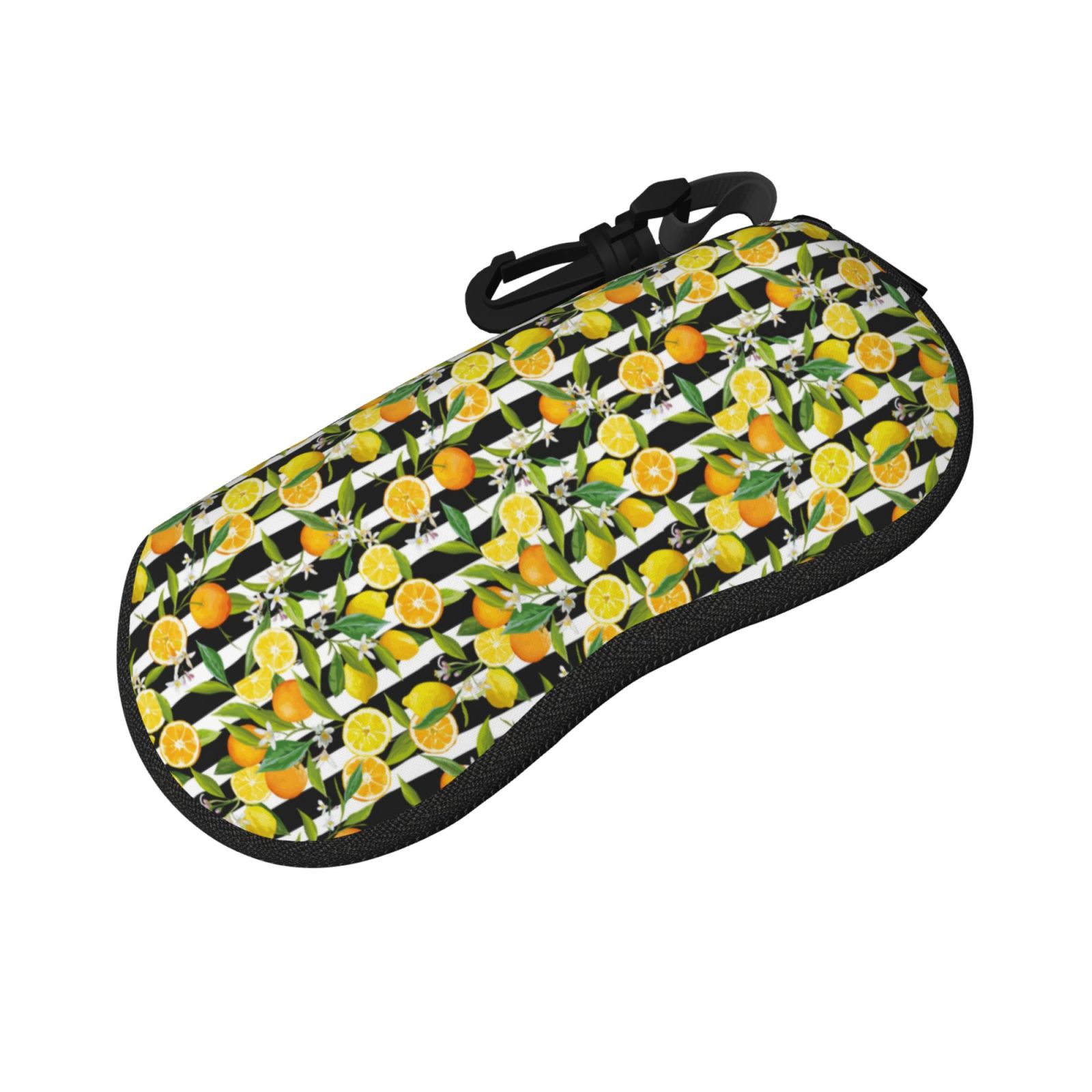 Lsque Orange and Lemon Pattern Eyeglasses Cases, Protective Case For ...