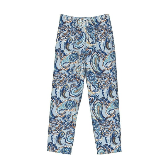 Lsque Paisley Floral Branches Print Men's Pajama Pants, Lounge Pant ...