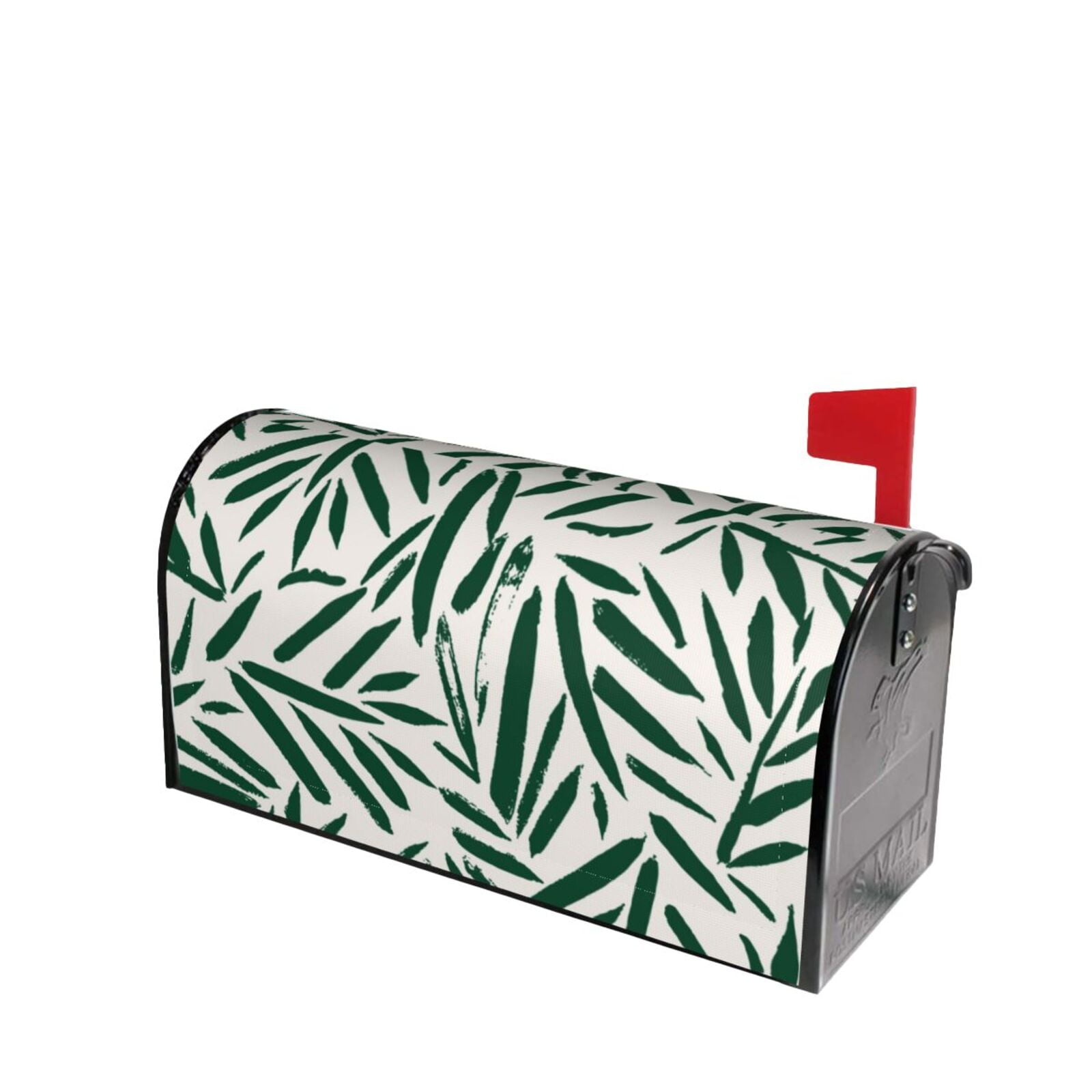 Lsque Palm Branch With Leaves Mailbox Cover Standard Size ,Magnetic ...