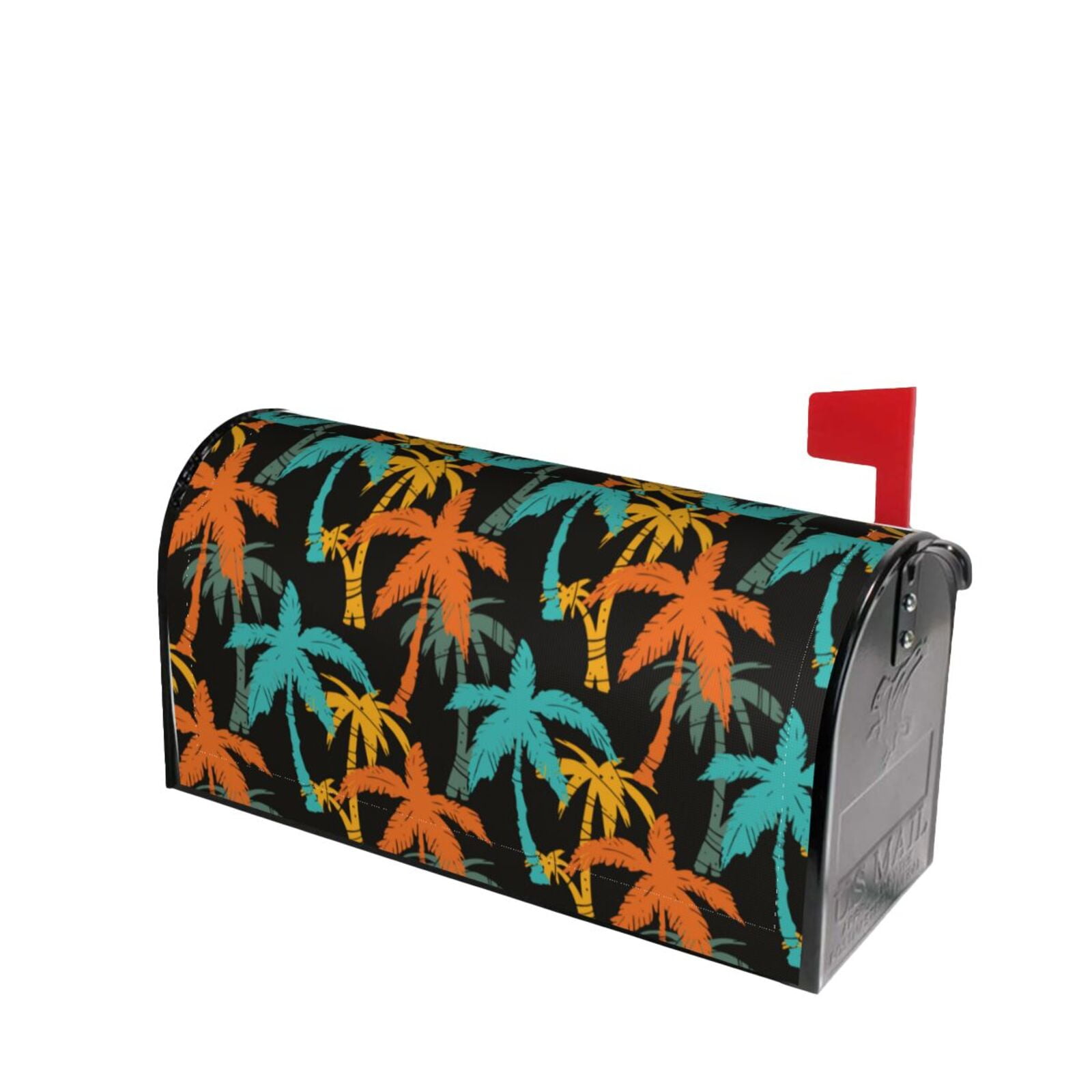 Lsque Palm Trees Mailbox Cover Standard Size ,Magnetic Mailbox Covers ...