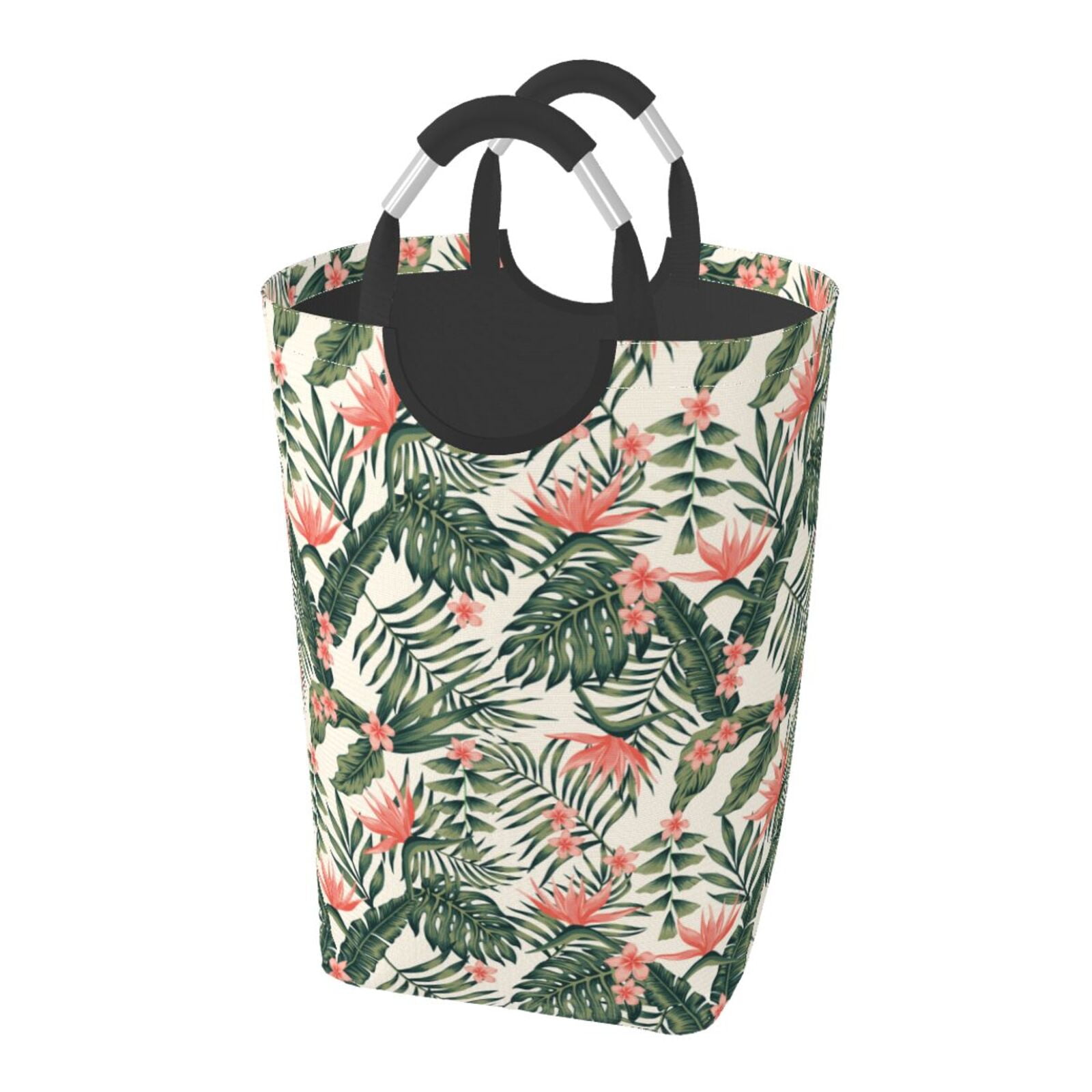 Lsque Palm Trees and Tropical Laundry Basket, Laundry Hamper, Dirty ...