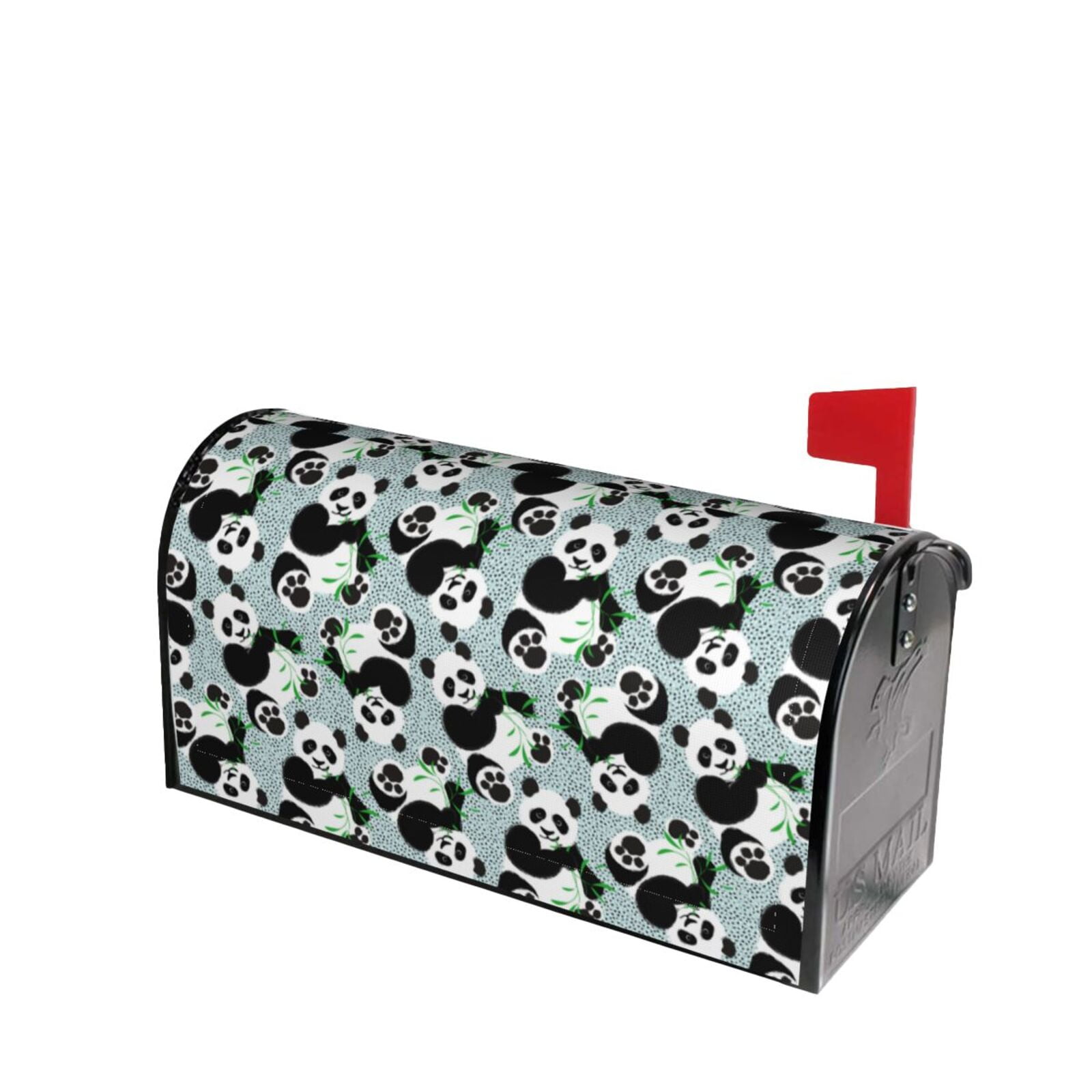 Lsque Panda And Eucalyptus Mailbox Cover Standard Size ,Magnetic ...
