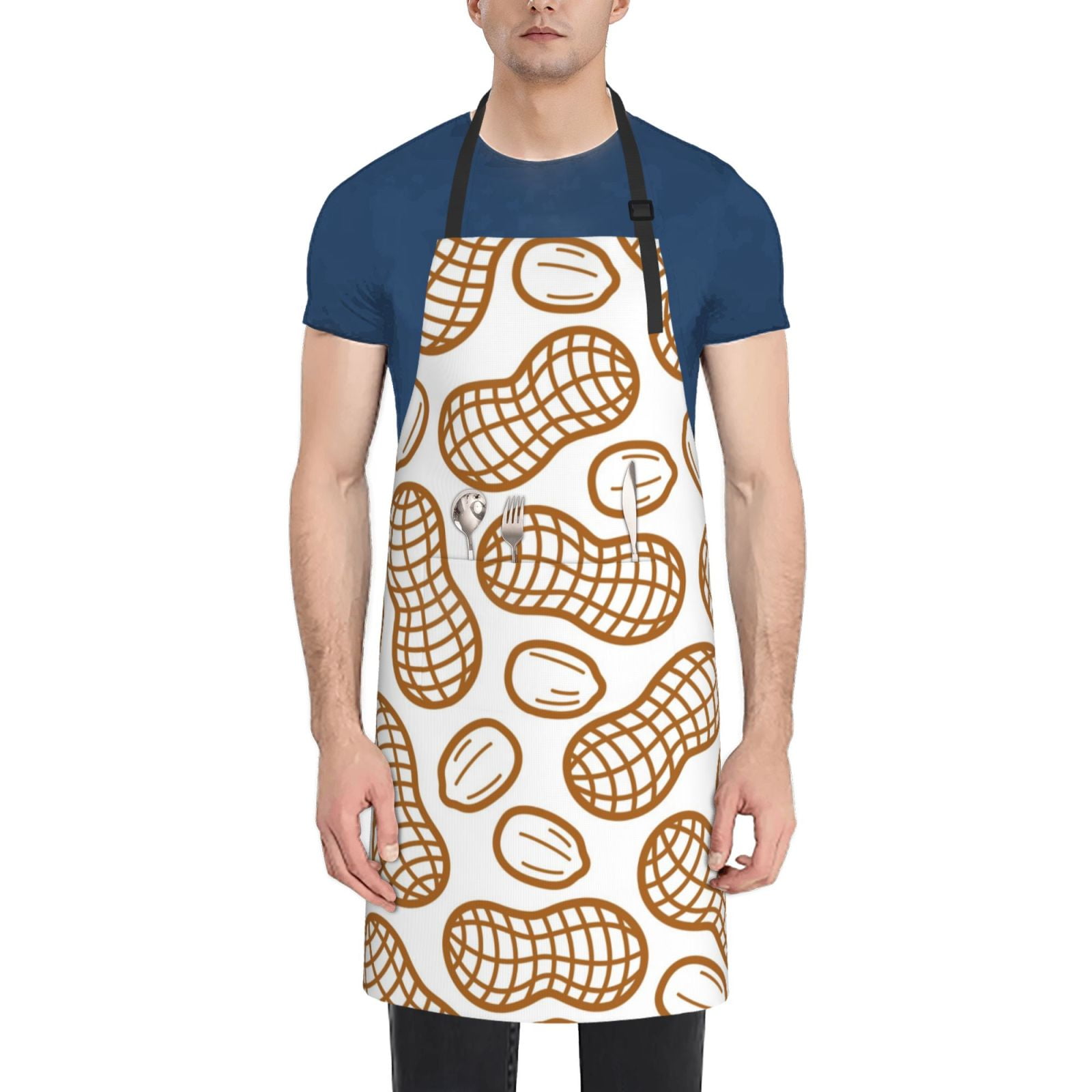 Lsque Peanuts7 Waterproof Apron Chef Aprons for Men Heavy Duty Chemical ...