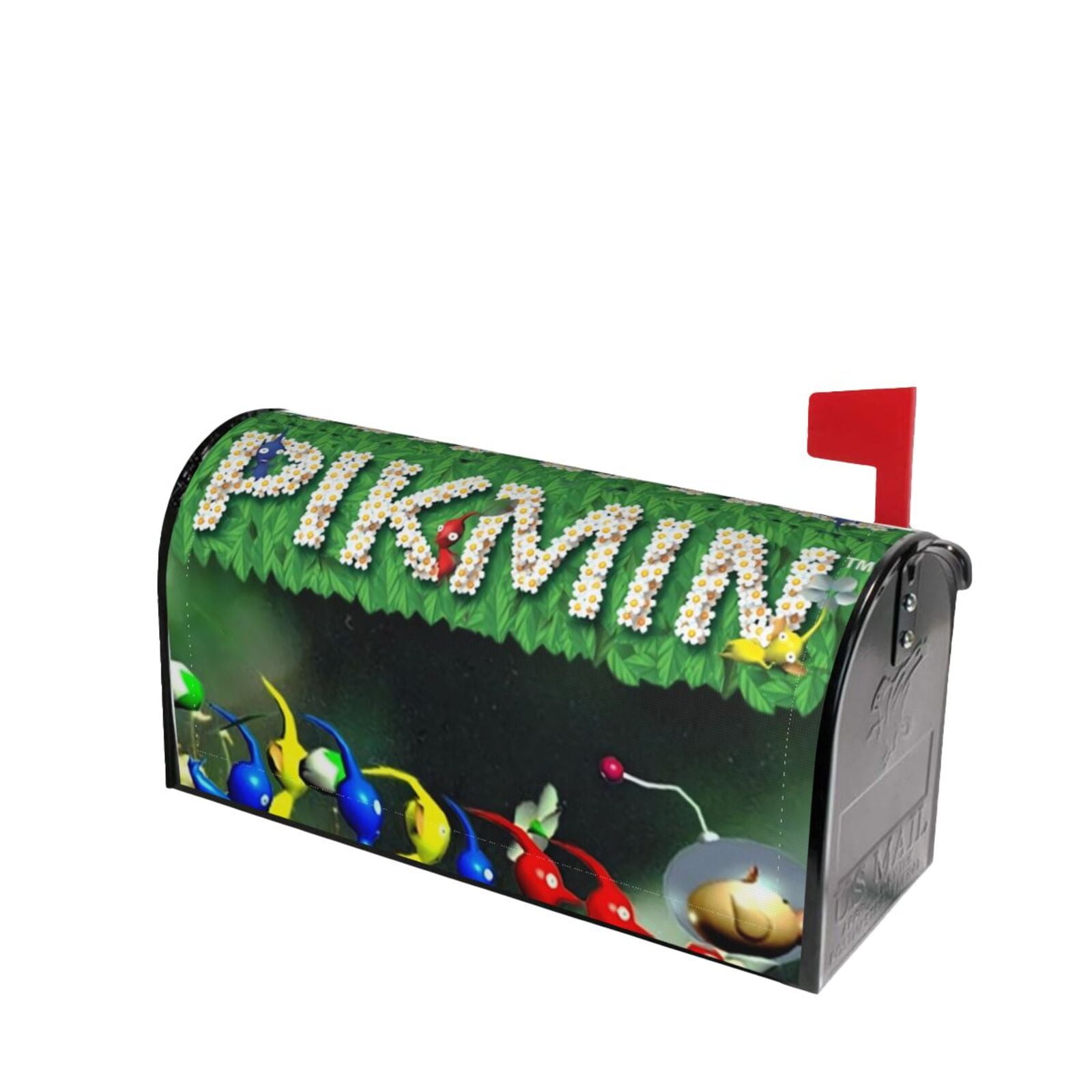 Lsque Pikmin Mailbox Cover Standard Size ,Magnetic Mailbox Covers Post ...