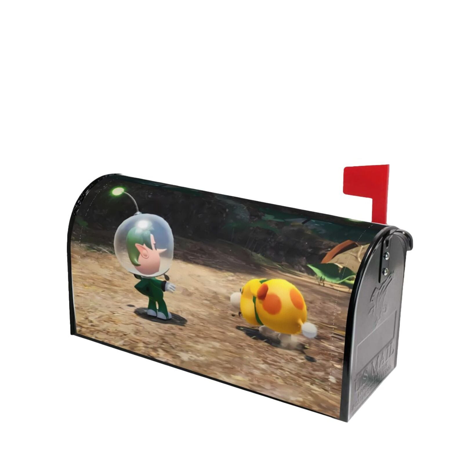 Lsque Pikmin Mailbox Cover Standard Size ,Magnetic Mailbox Covers Post ...