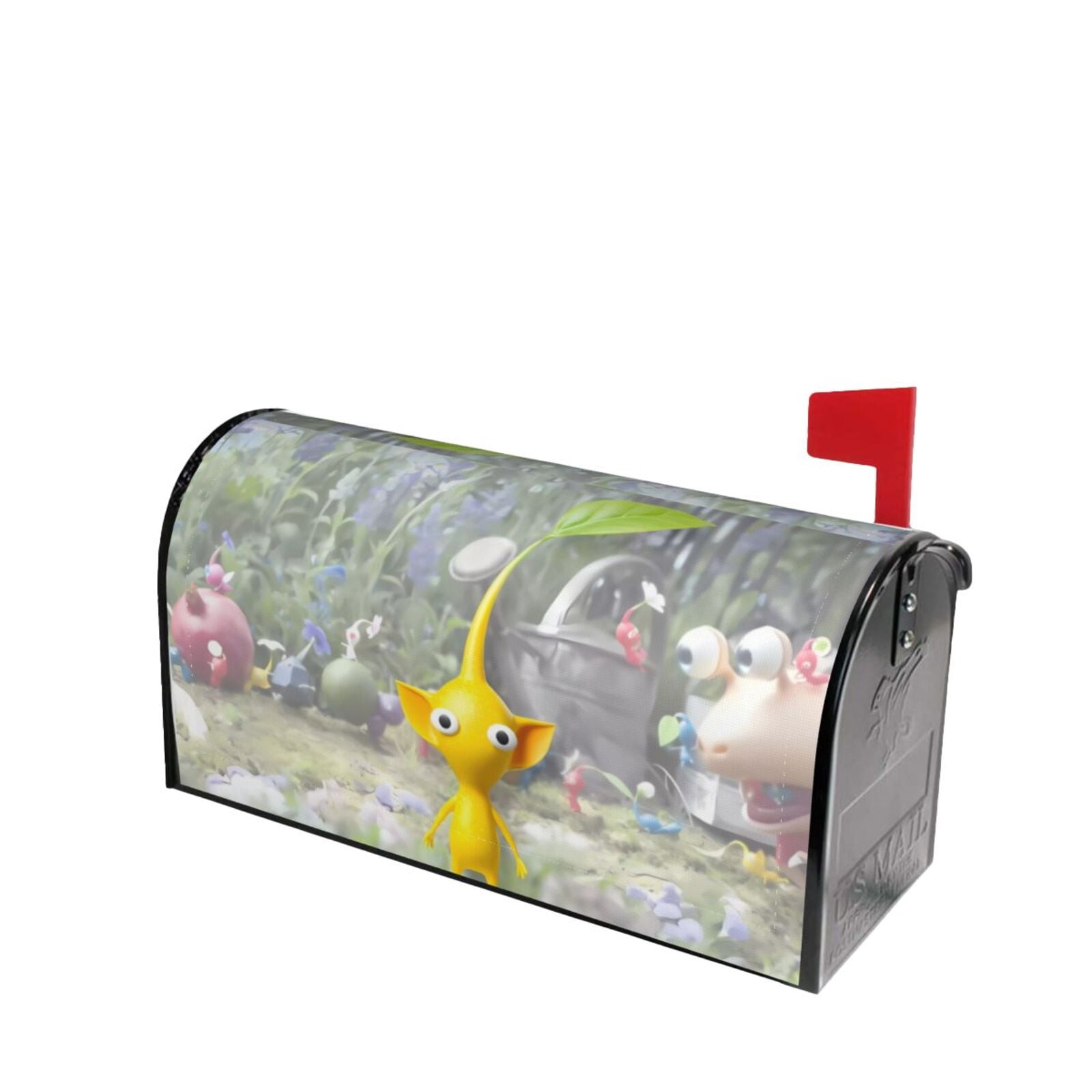 Lsque Pikmin Mailbox Cover Standard Size ,Magnetic Mailbox Covers Post ...
