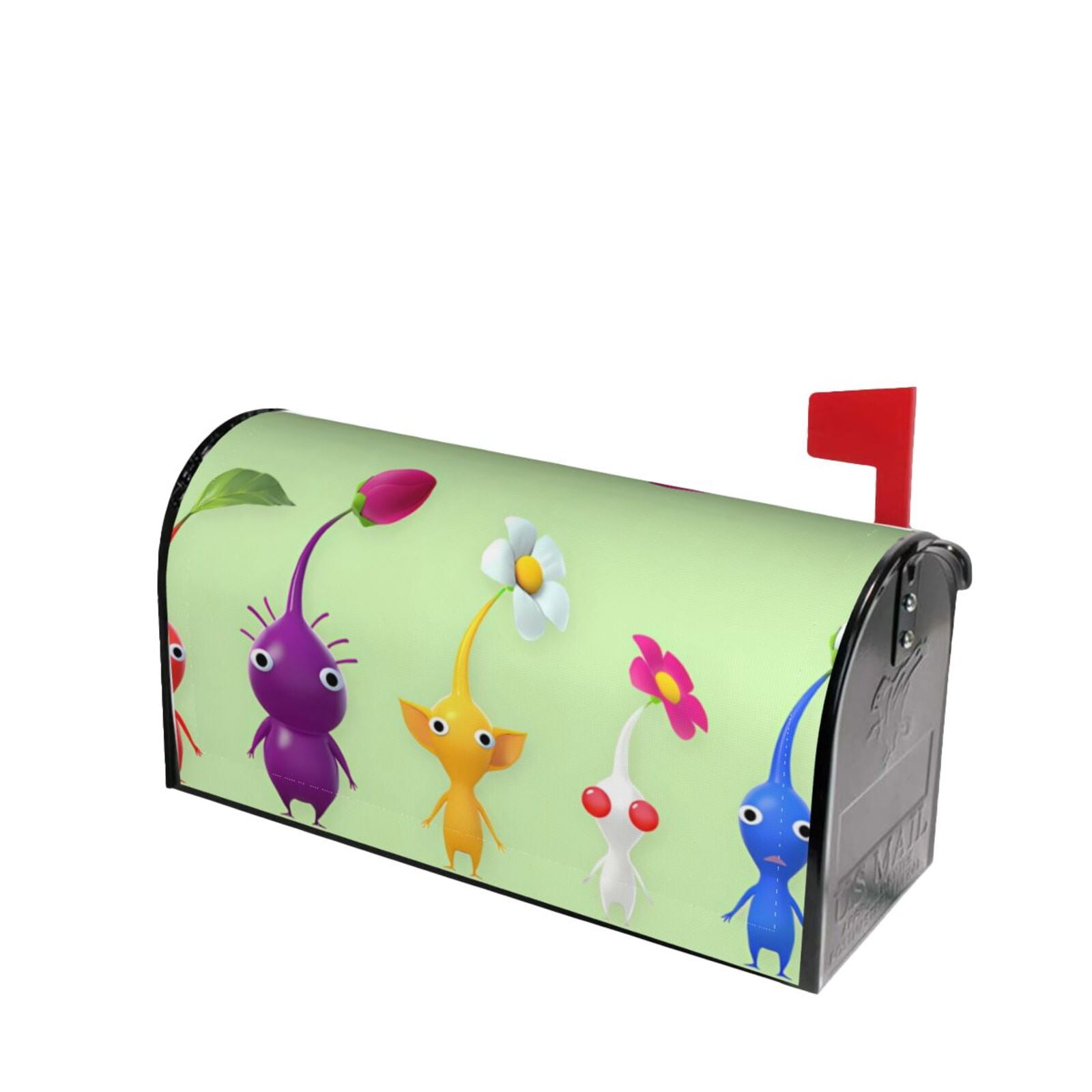 Lsque Pikmin Mailbox Cover Standard Size ,Magnetic Mailbox Covers Post ...