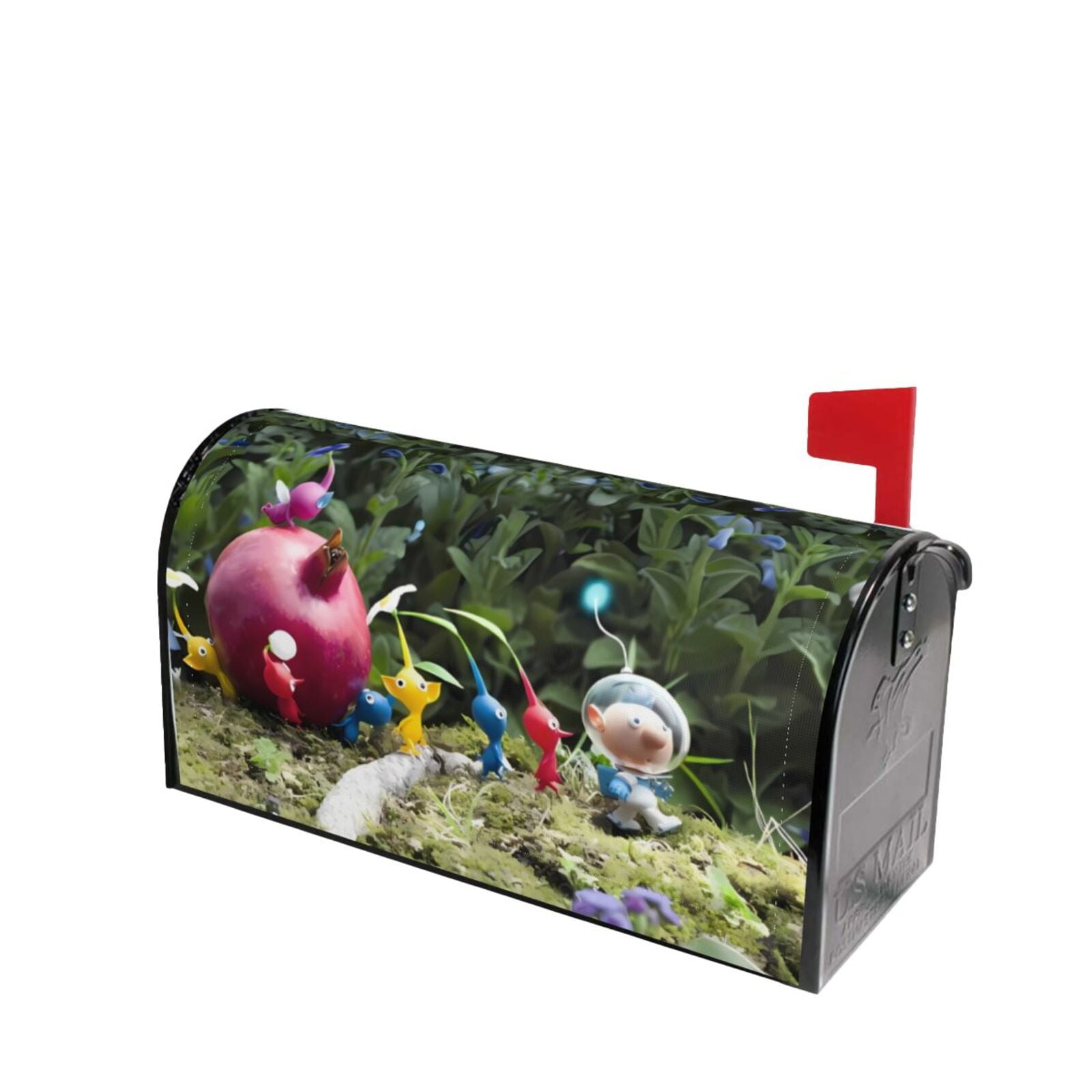 Lsque Pikmin Mailbox Cover Standard Size ,Magnetic Mailbox Covers Post ...