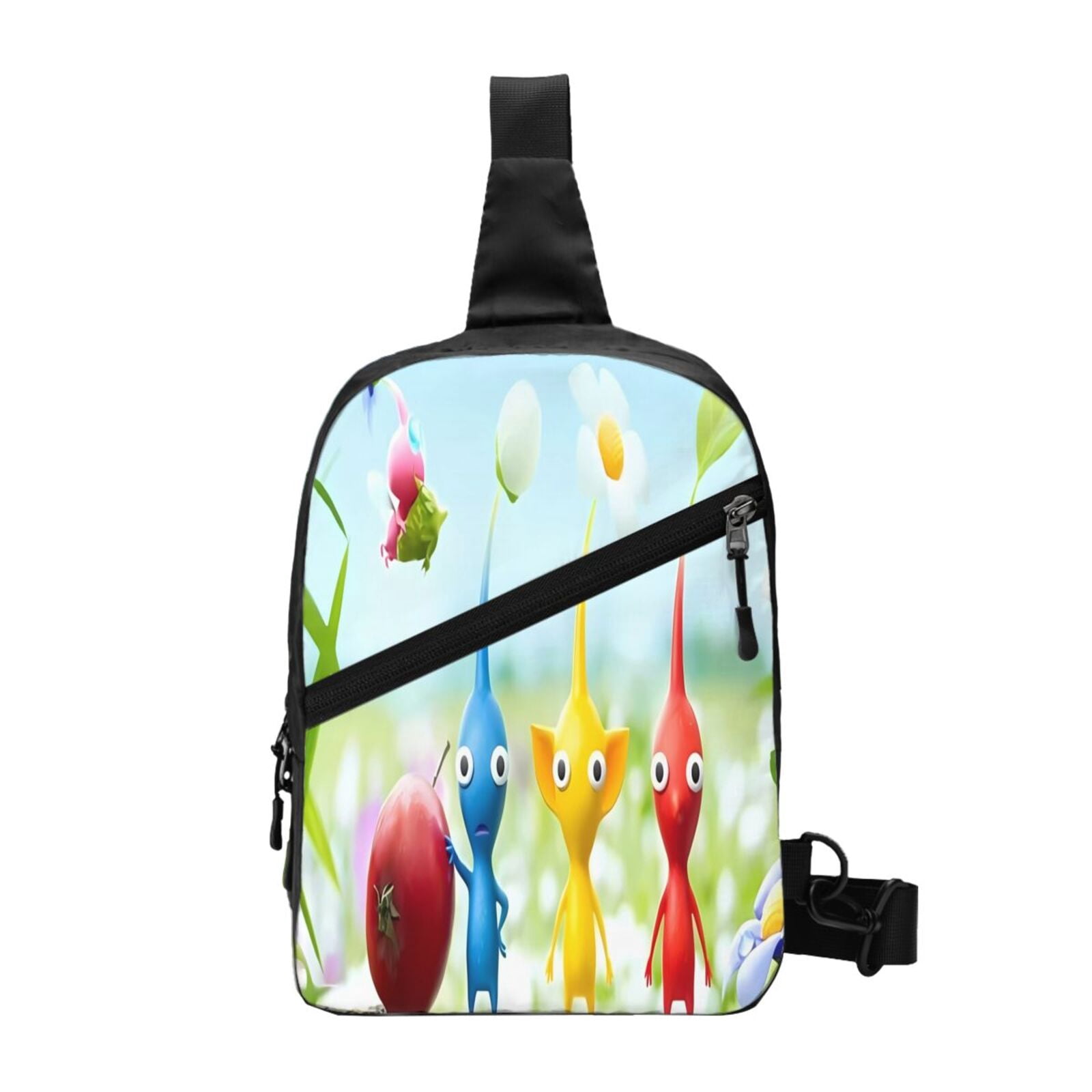 Lsque Pikmin Pattern Chest Package – Foldable Waterproof Chest Bag with ...