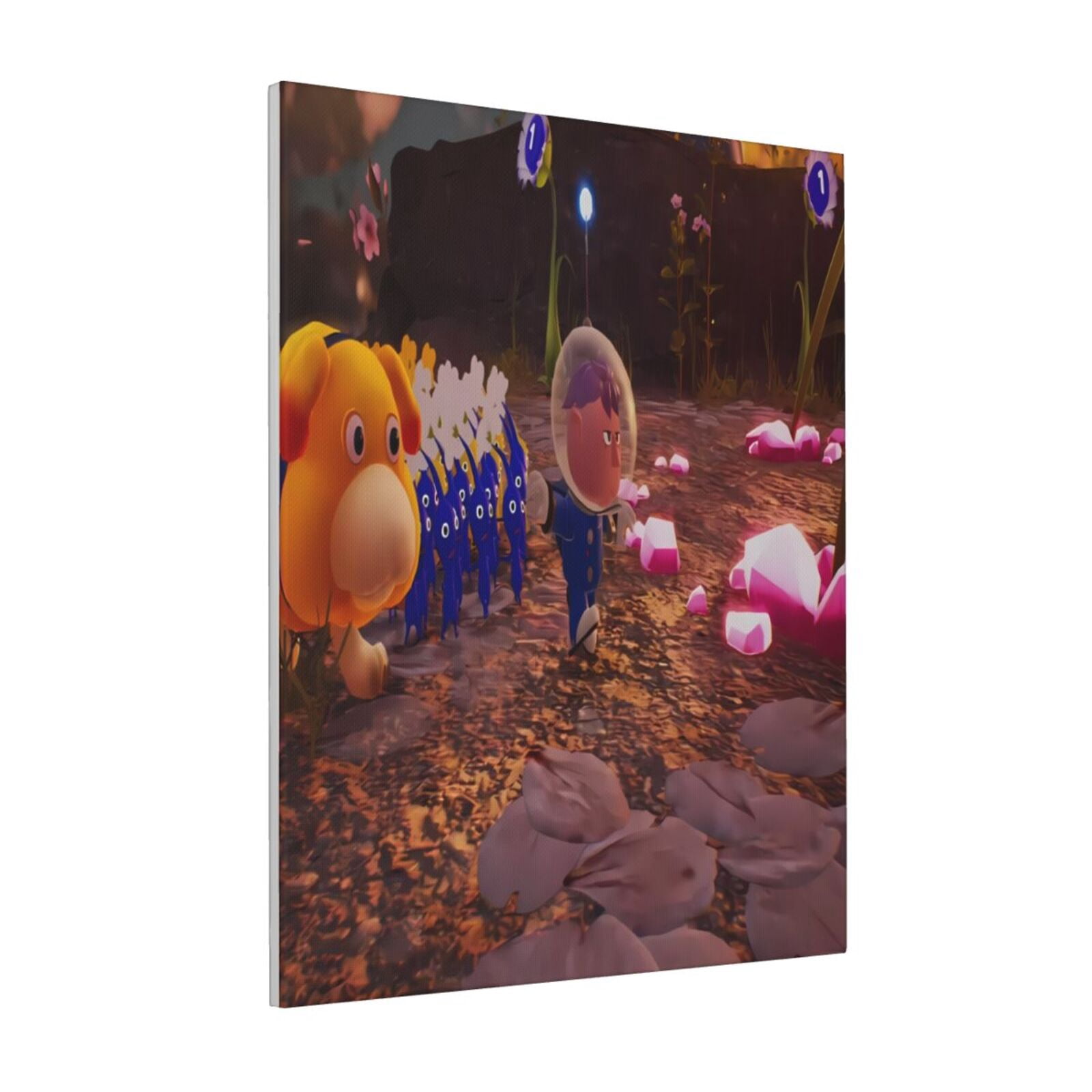 Lsque Pikmin Pattern Decorative Picture – Unique Modern Wall Art, Ready ...